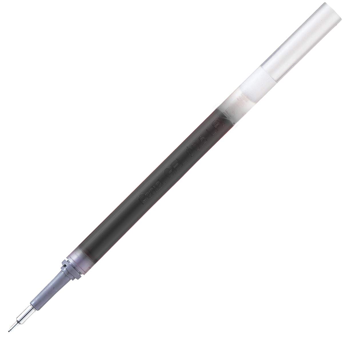 Pentel Refill Ink for EnerGel Liquid Gel Pen, 0.5mm, Needle Tip, Black Ink, Box of 12 (LRN5-A-12)