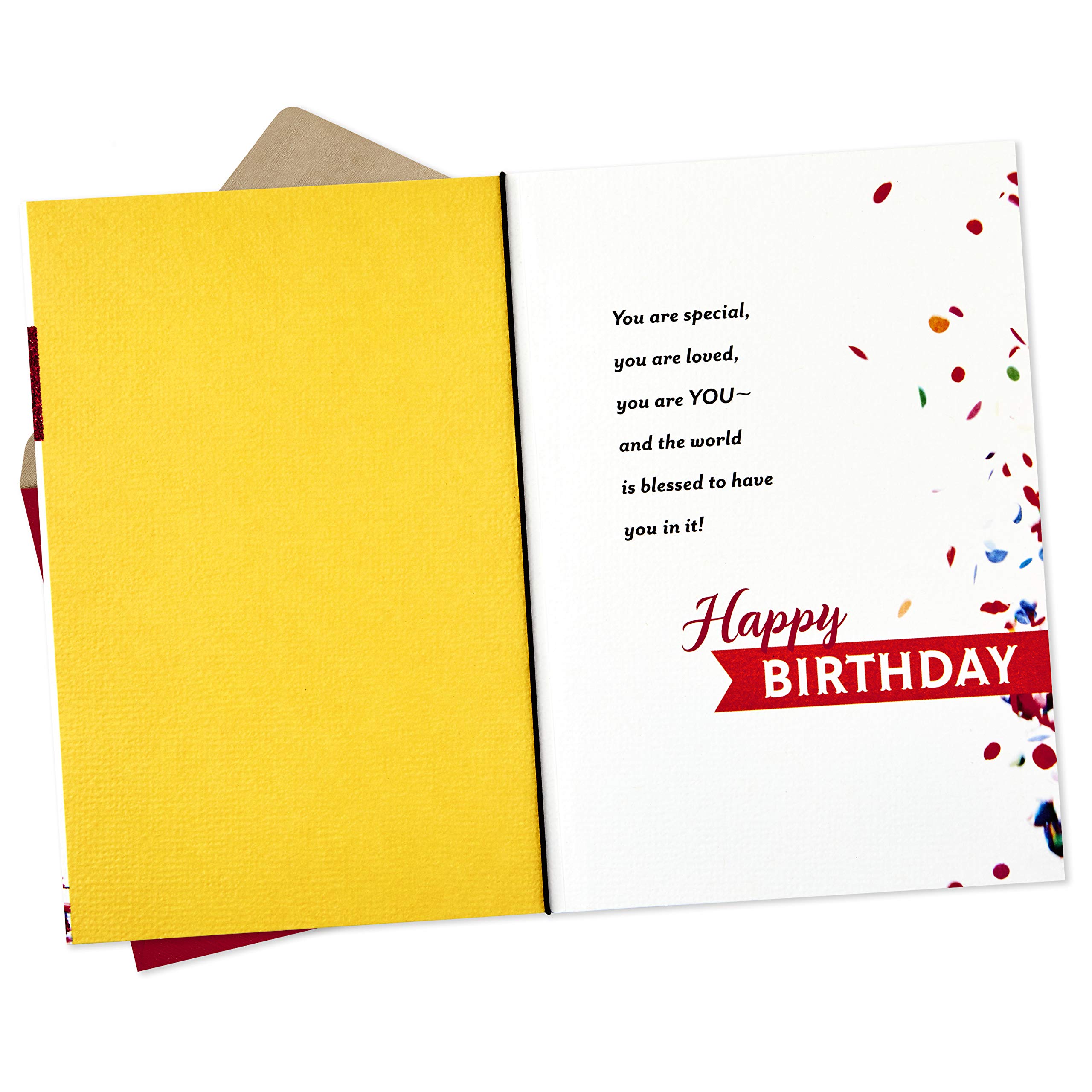 Hallmark DaySpring Religious Birthday Card (Celebrating You)
