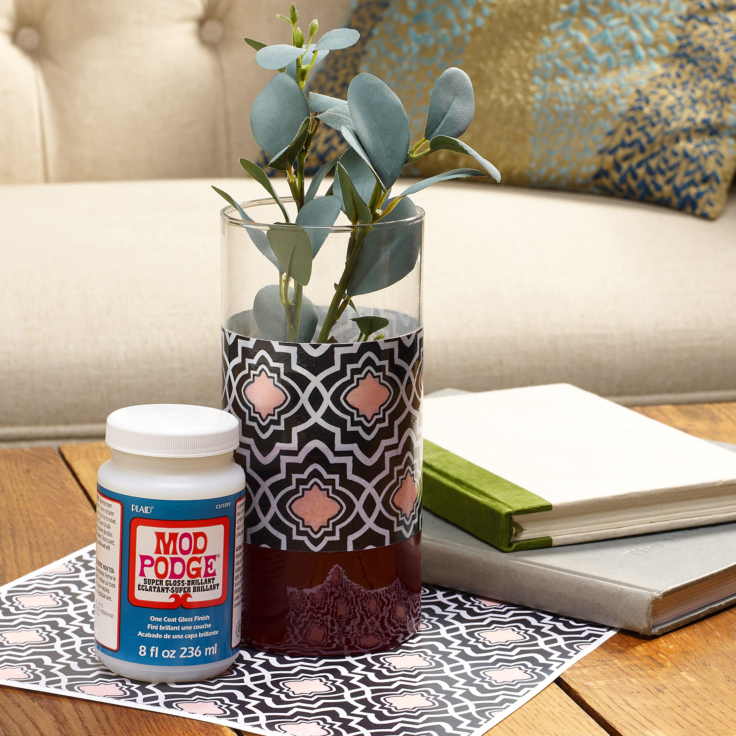 Mod Podge Super Thick Gloss (8-Ounce), CS11297