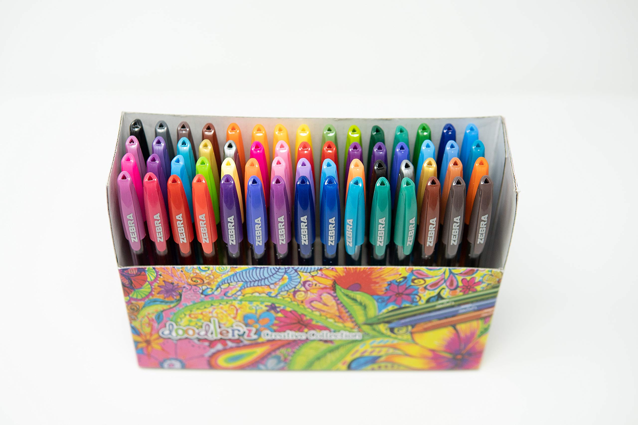 Zebra Pen Doodler'z Gel Stick Pen 1.0mm Assorted 60Pk (41960)