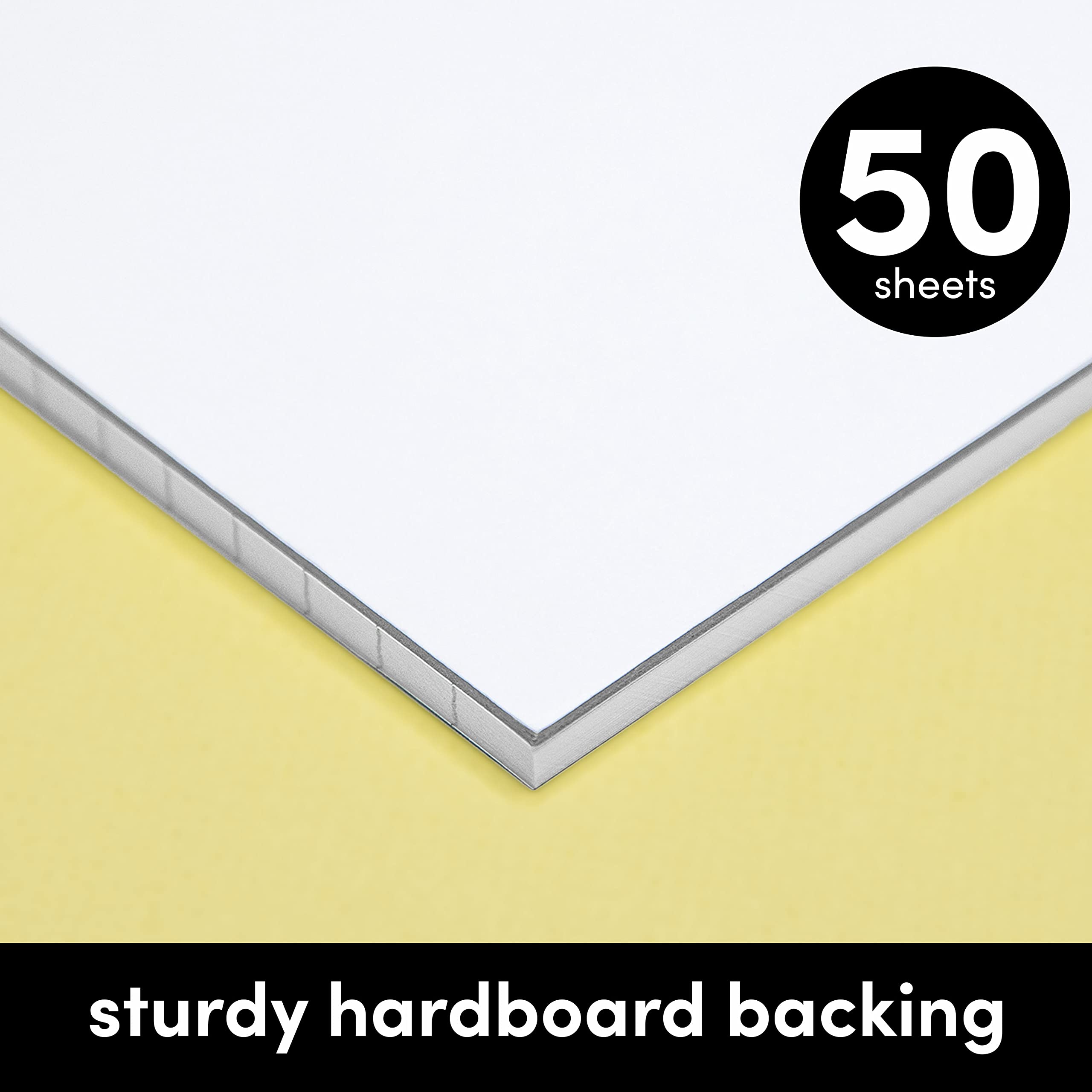 PAPERAGE Lined Legal Pads, (Rainbow), 6 Pack, 50 Sheets Each, Wide/Legal Ruled, Note Pads, Paper, 8.5 inches x 11 inchesā¦