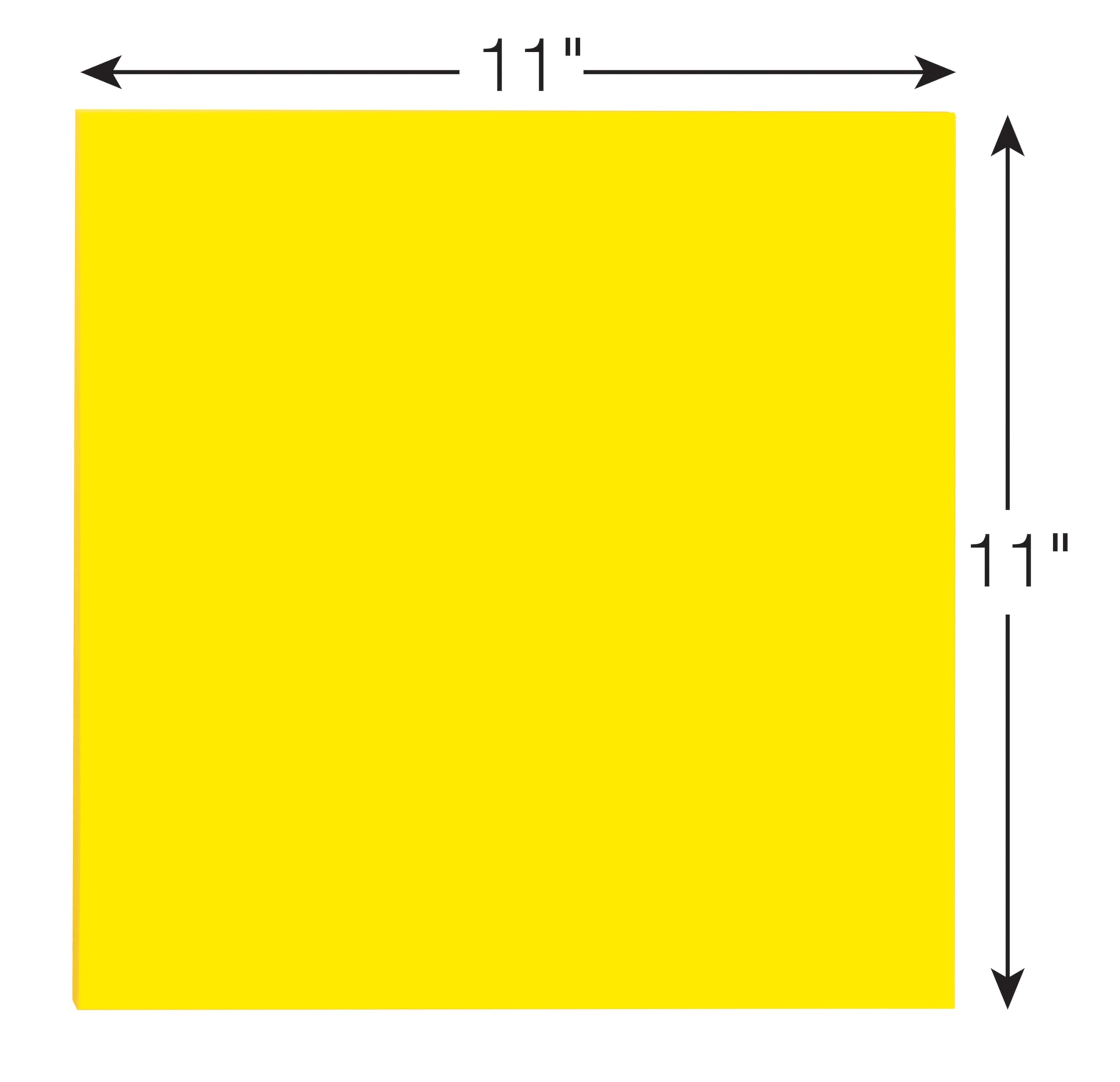 Post-it Super Sticky Big Notes, 11 in x 11 in, 1 Pad, 30 Sheets/Pad (BN11)