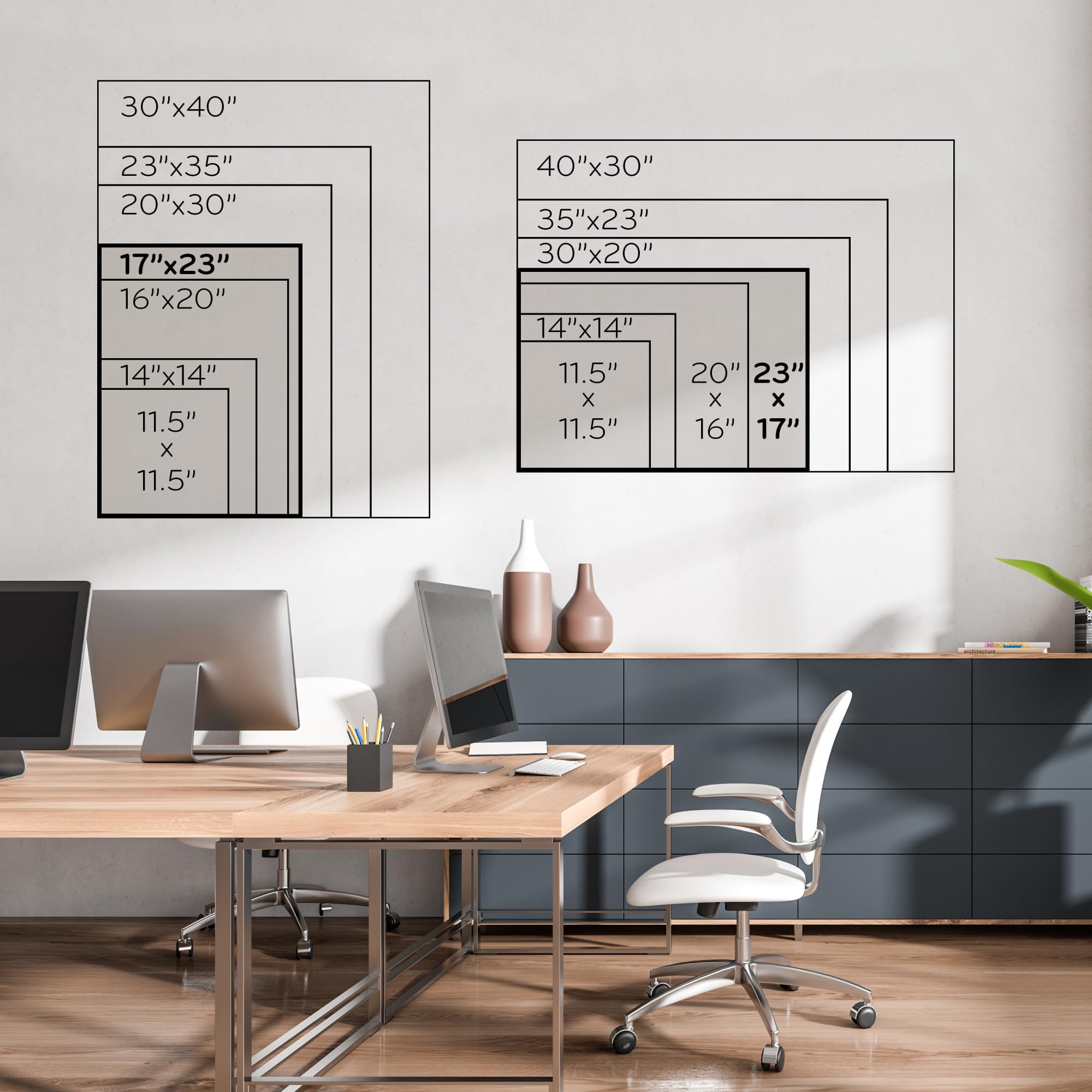 U Brands Magnetic Monthly Calendar Dry Erase Board, 16 x 20 Inches, Silver Aluminum Frame, Magnet and Marker Included (361U00-01),Silver Frame
