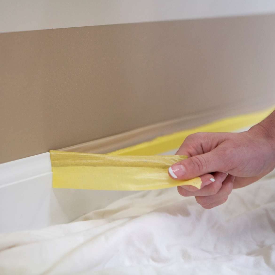 FROGTAPE 280222 Delicate Surface Painter's Tape with PaintBlock, 1.88 inch width, Yellow