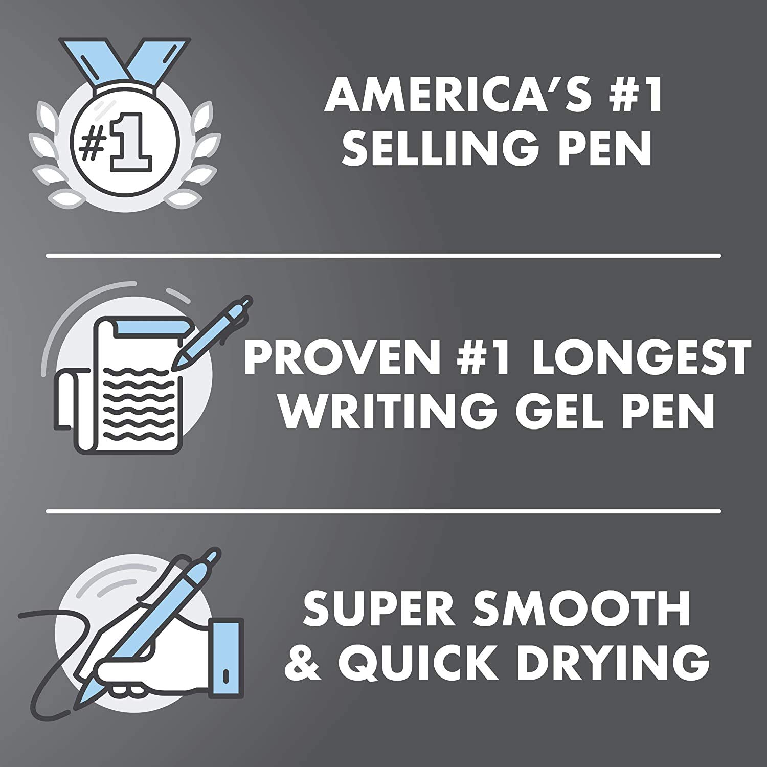 PILOT Pen 16591 G2 Premium Refillable And Retractable Gel Ink Pens, Ultra Fine Point (0.38mm), Black and Blue, 8 Count