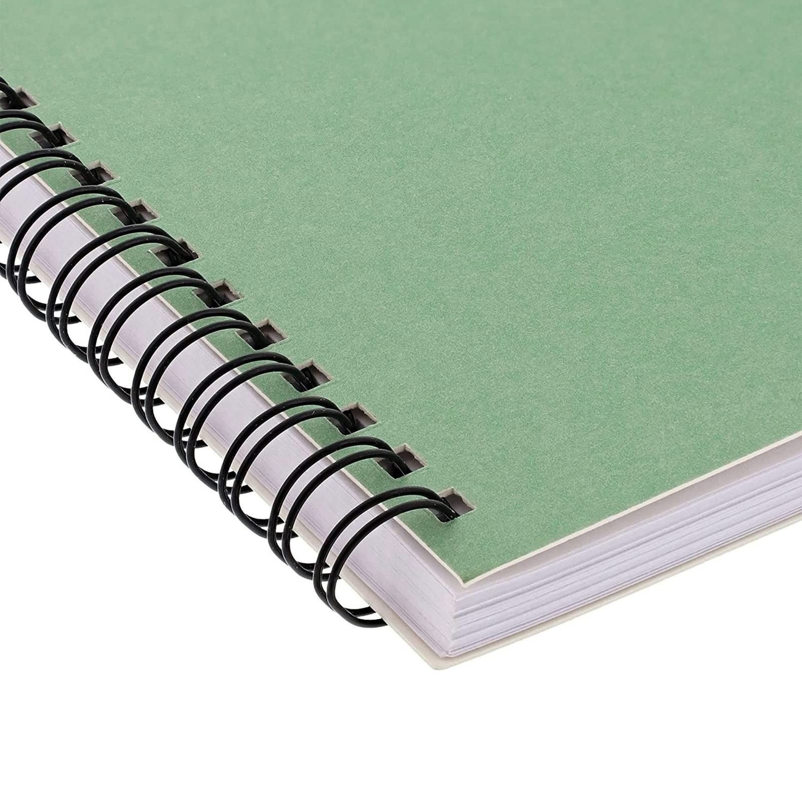 5 Pack Lined Spiral Bound Journal Bulk Set for Students, Kraft Hardcover 6x8 Notebook Refill in 5 Colors, 60 Sheets / 120 Pages