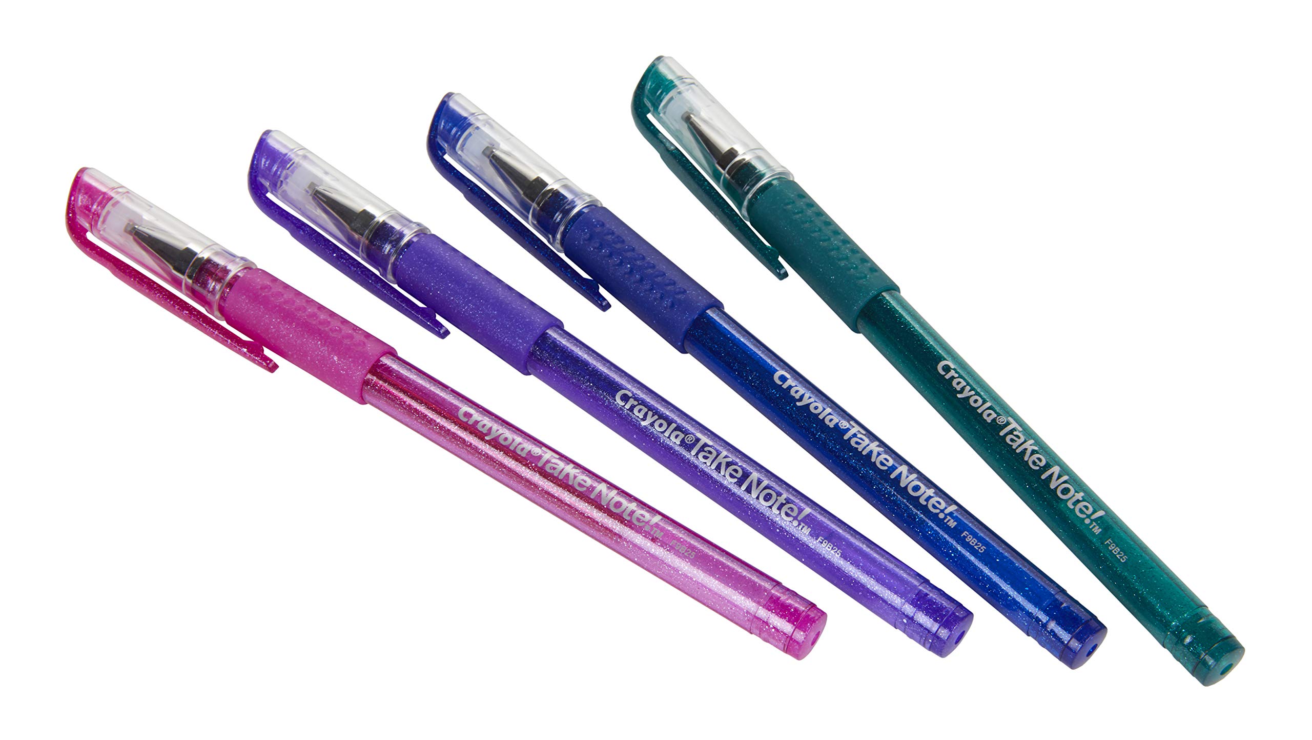 Crayola Iridescent Gel Pens, Office & School Supplies, 1.0Mm Medium Pt., 4Count