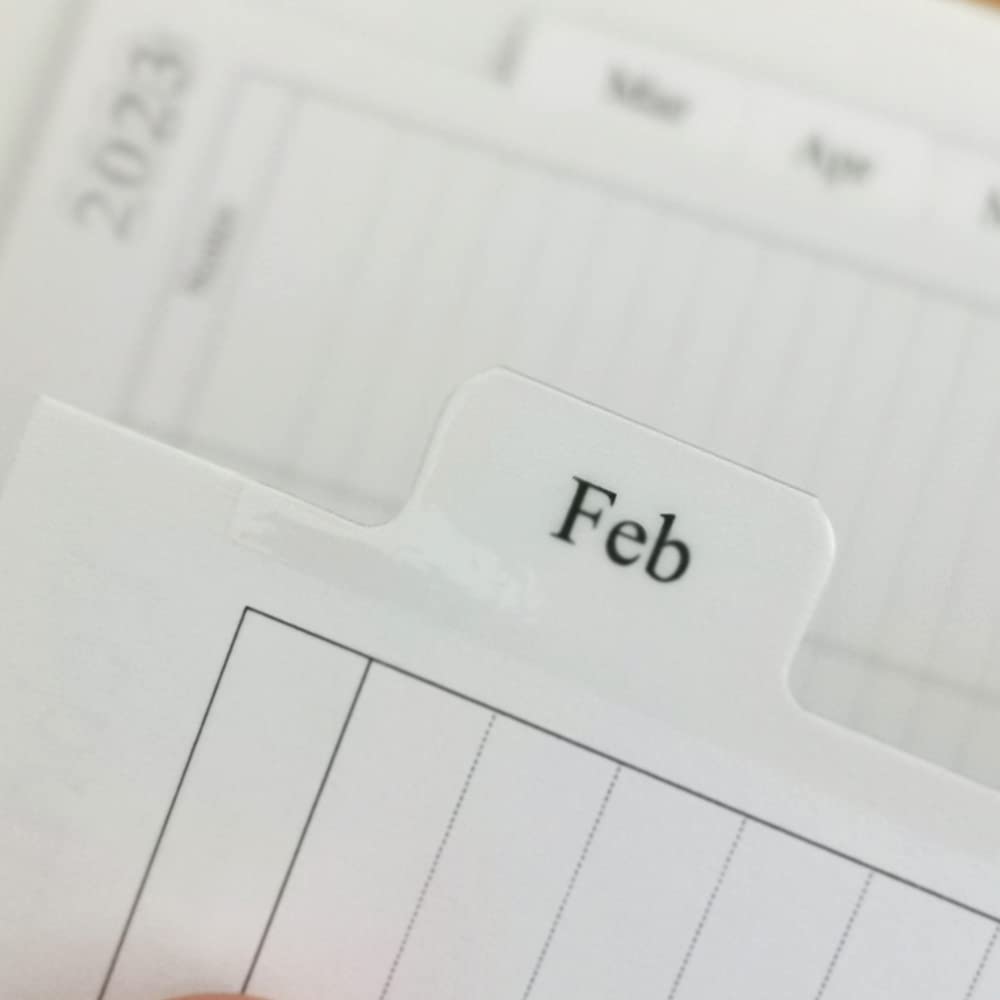 2023 Weekly & Monthly Planner Refill, 3-3/4" x 6-3/4", January 2023 - Dec 2023, Personal/Compact/Size 3