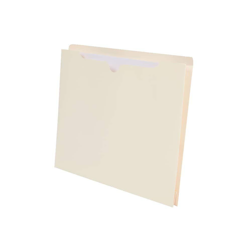 Staples 440373 File Jackets With Reinforced Tab 2-Inch Expansion Letter Size Manila 50/Bx
