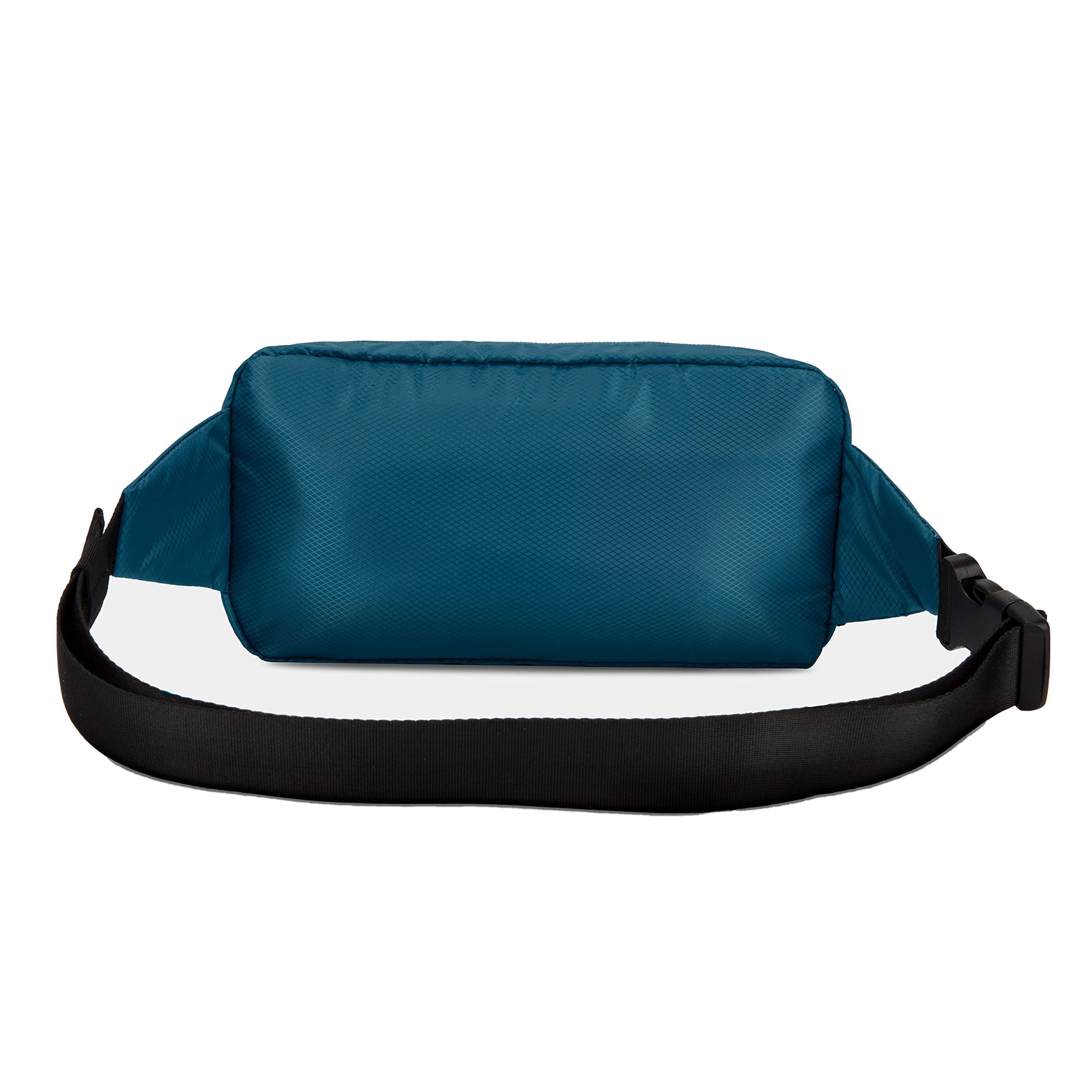 Travelon World Travel Essentials Convertible Sling/Waist Pack, Peacock Teal, One Size