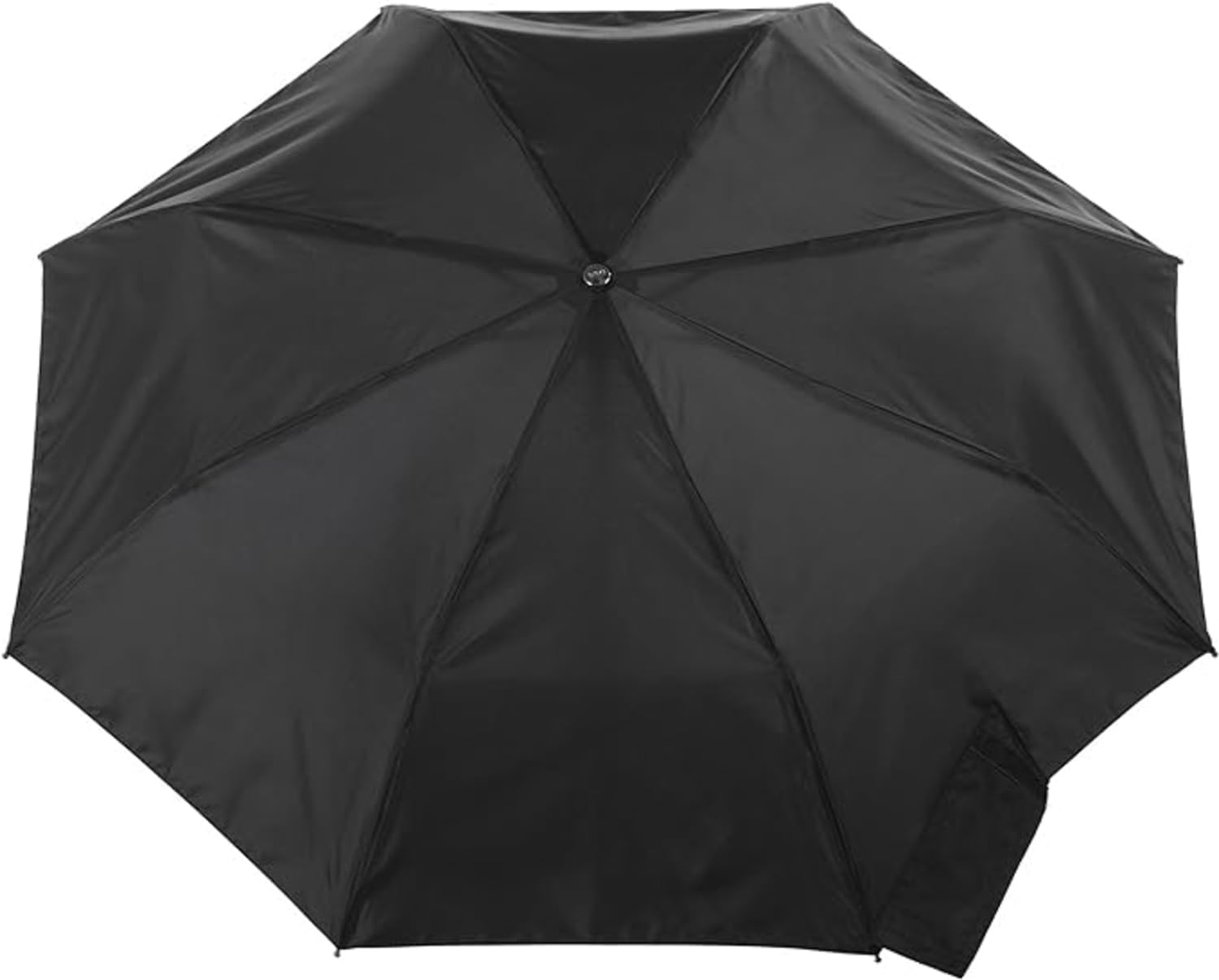 totes Titan Automatic Open Close Windproof & Water-Resistant Foldable Umbrella, Black