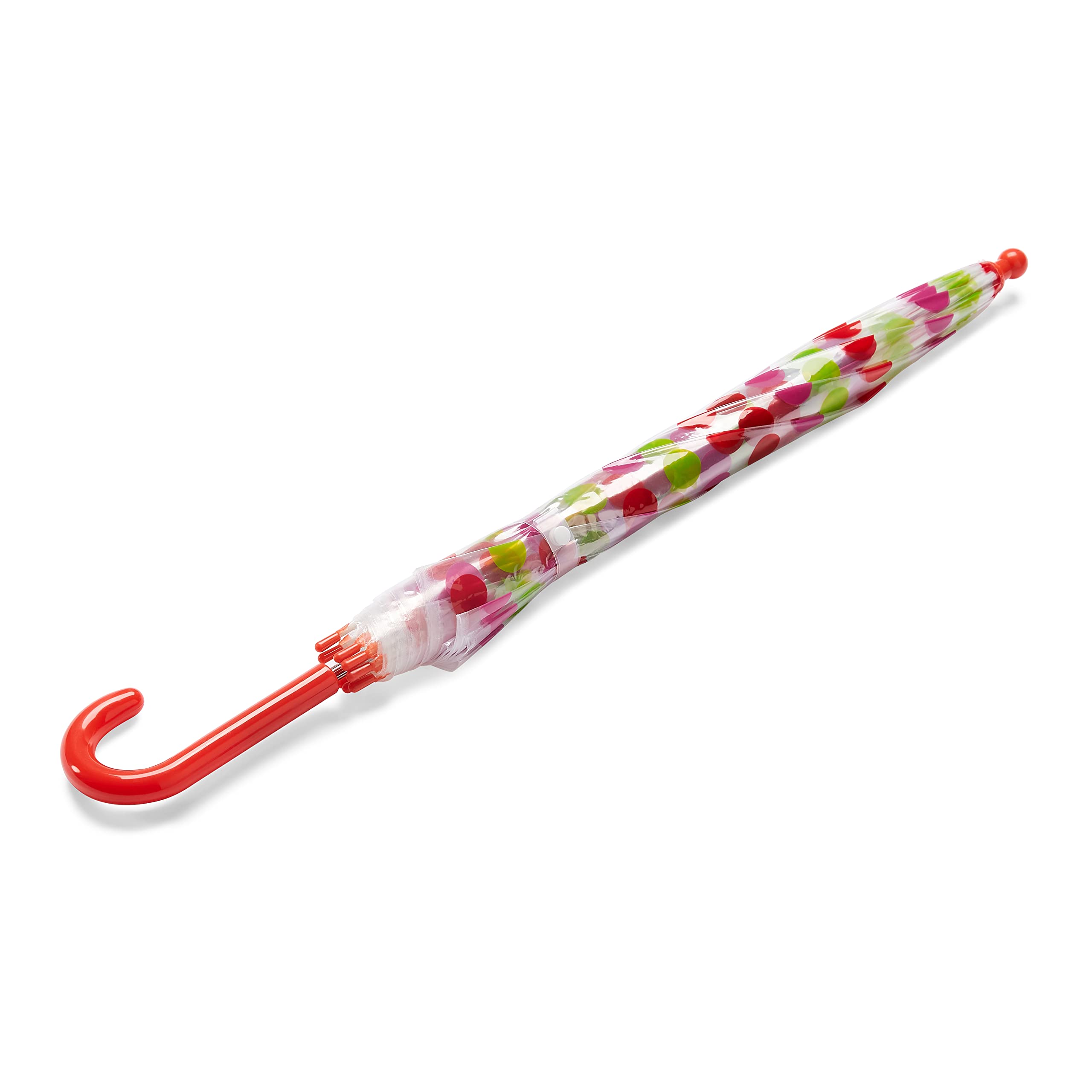 Amazon Basics Kids Clear Bubble Umbrella - Dots