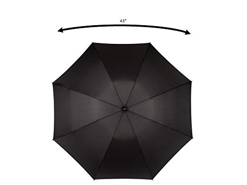 ShedRain Umbrellas Rain Essentials Manual Compact, Royal, One Size