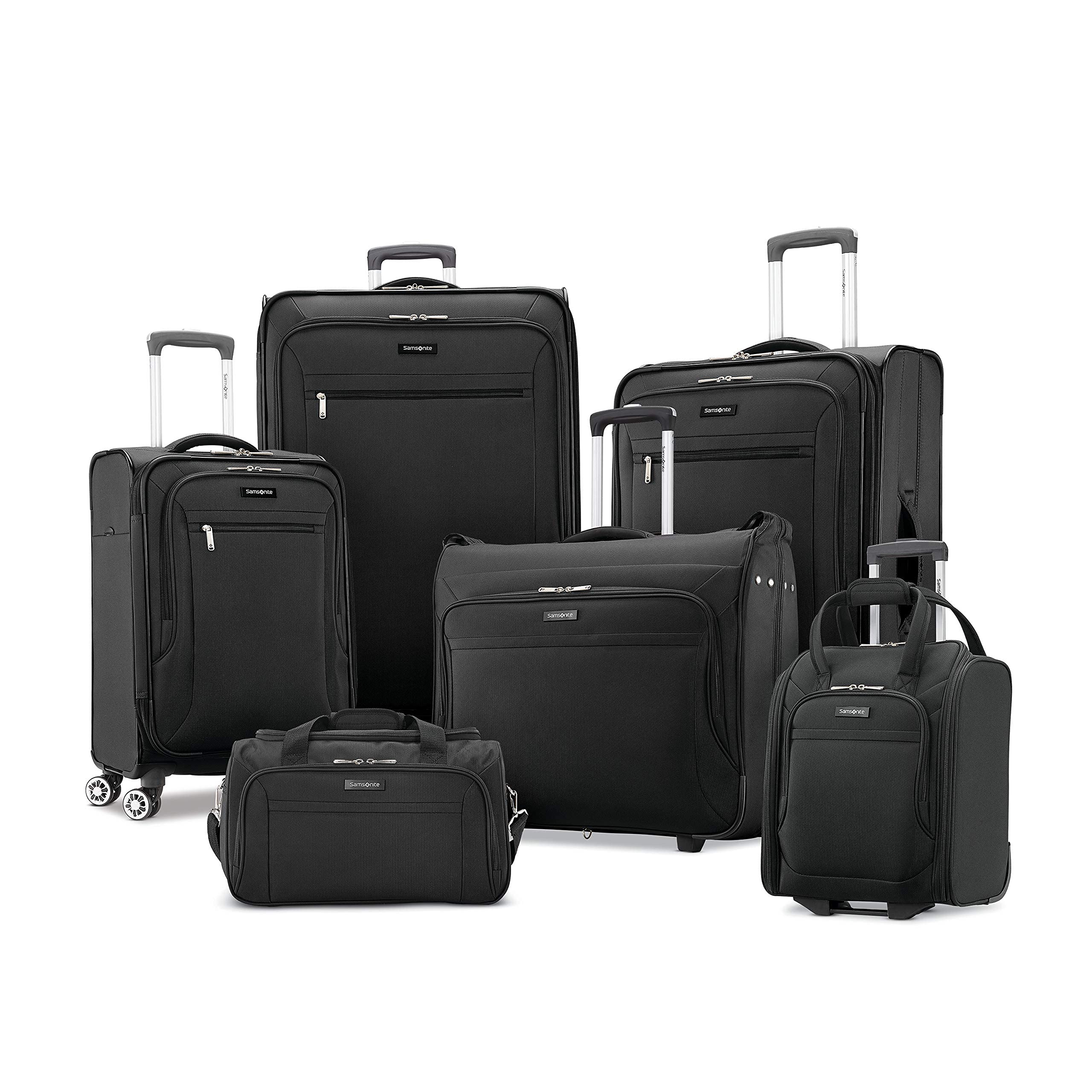 Samsonite Ascella X Softside Luggage, Black, Travel Tote