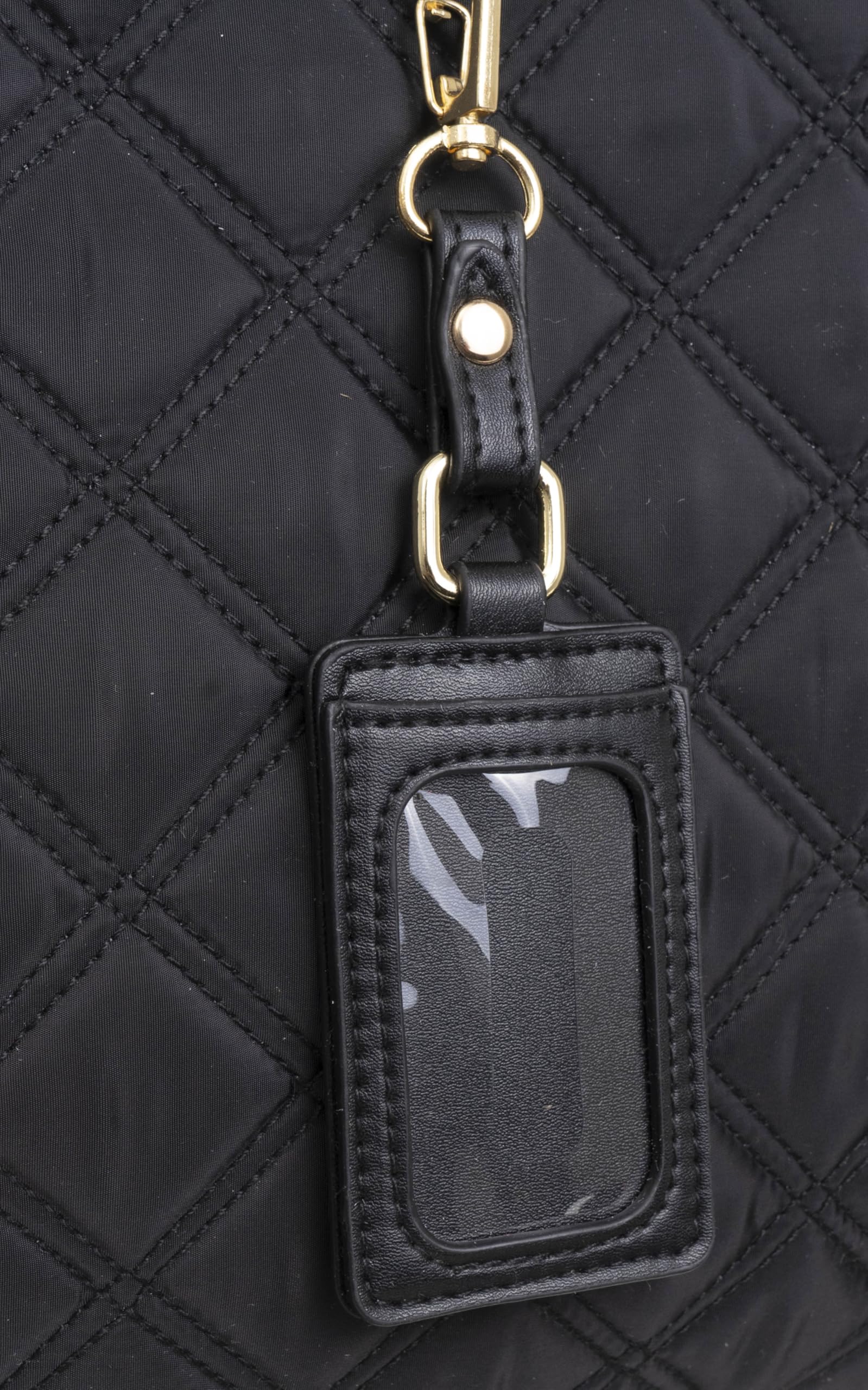 Joan & David Quilted Multi Compartment Travel Tote