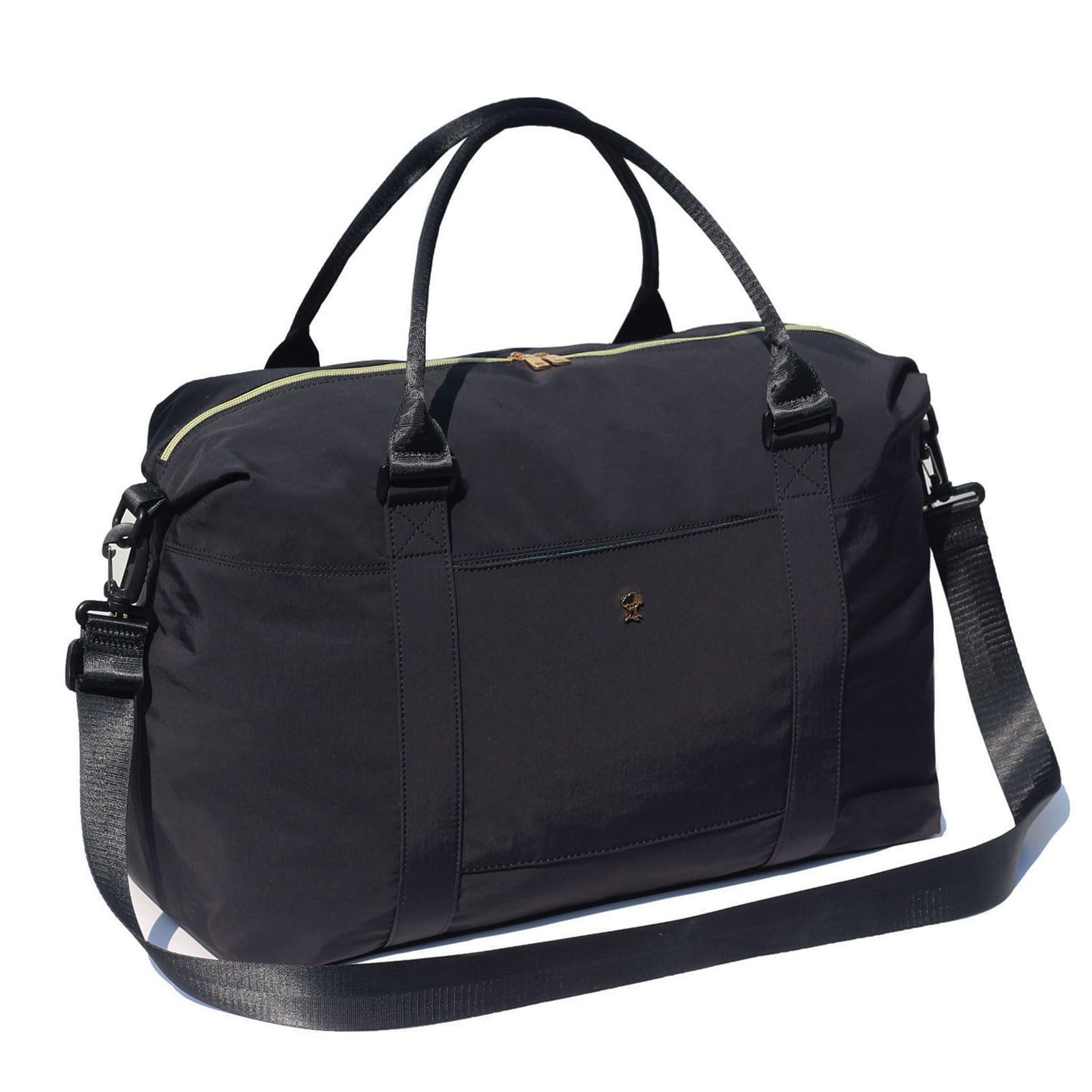 ESVAN Travel Tote Duffel Gym Bag,Weekender Overnight Carry-on Tote Crossbody Bag with Wet Pocket and Trolley Sleeve Upgraded
