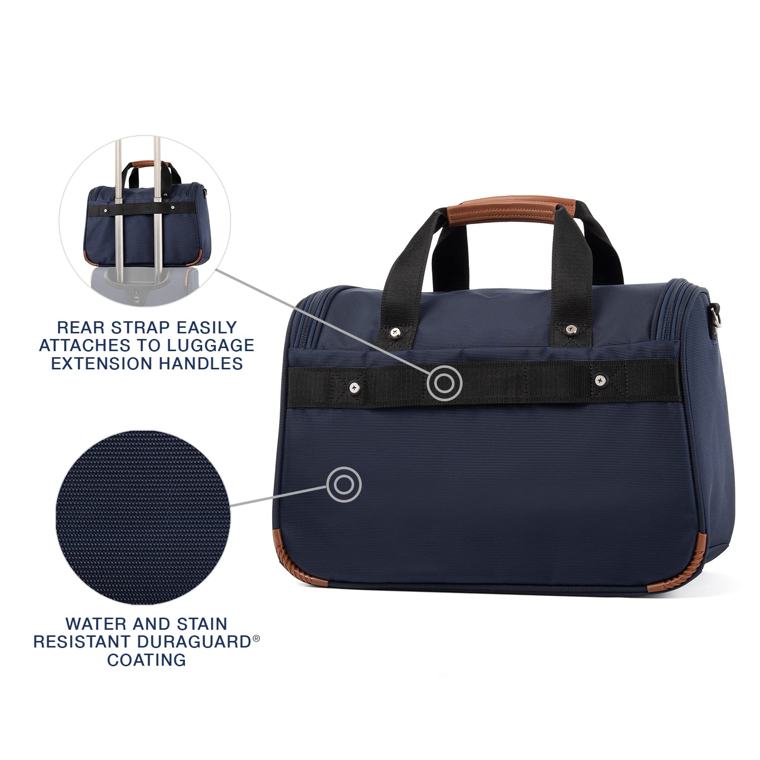 Travelpro Crew Versapack Deluxe Tote Bag, Patriot Blue, One Size
