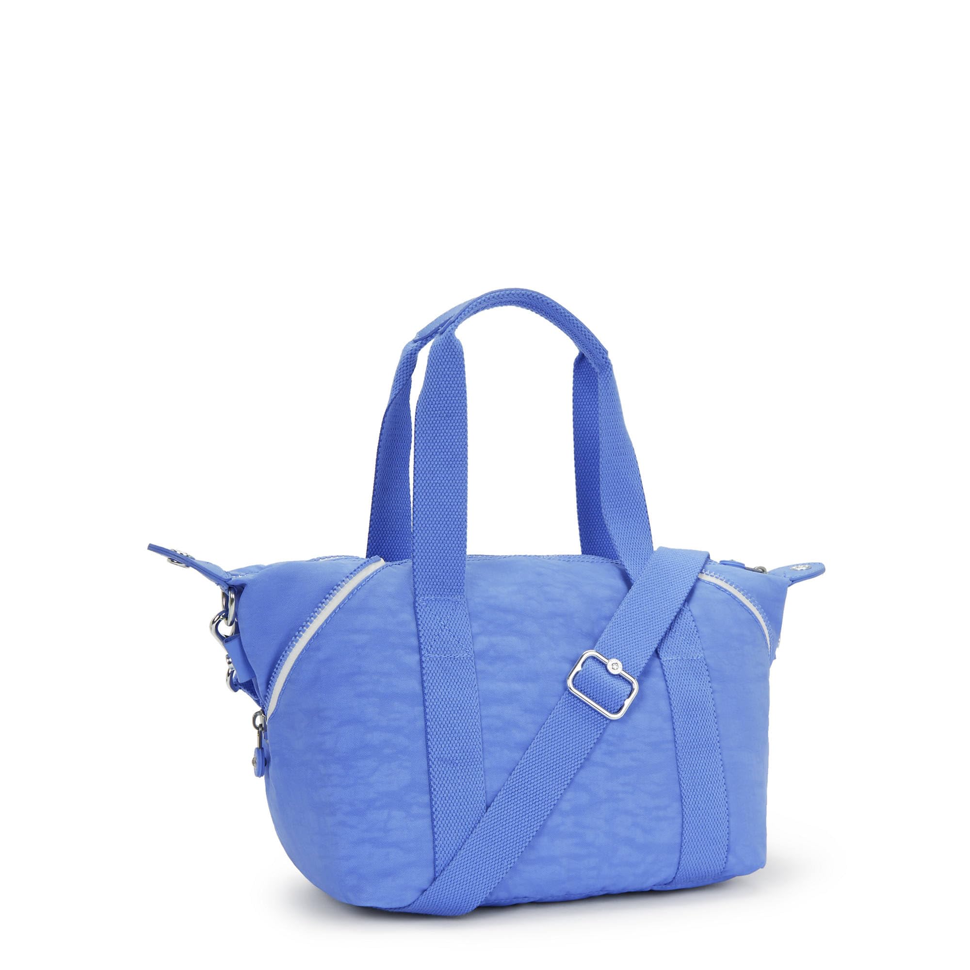 Kipling Women's Art Mini Tote Bag, Lightweight Small Weekender, Travel Handbag, Nocturnal Grey