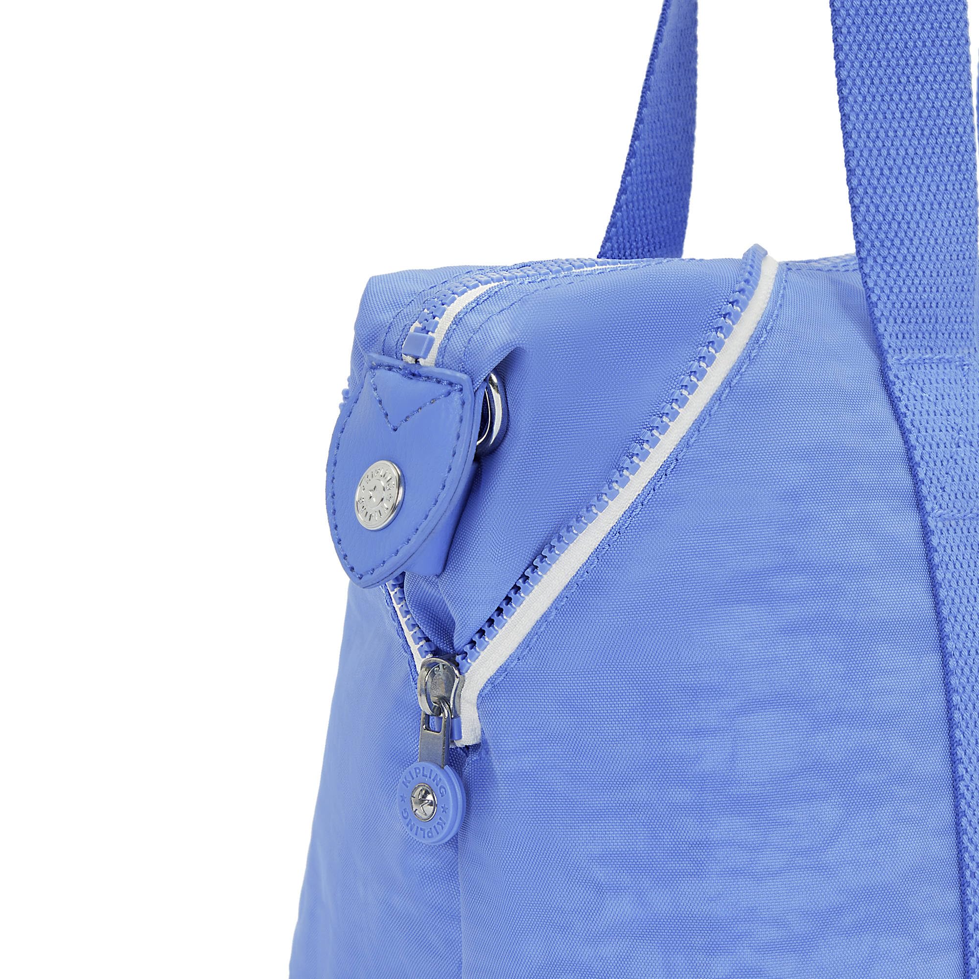 Kipling Women's Art Mini Tote Bag, Lightweight Small Weekender, Travel Handbag, Nocturnal Grey