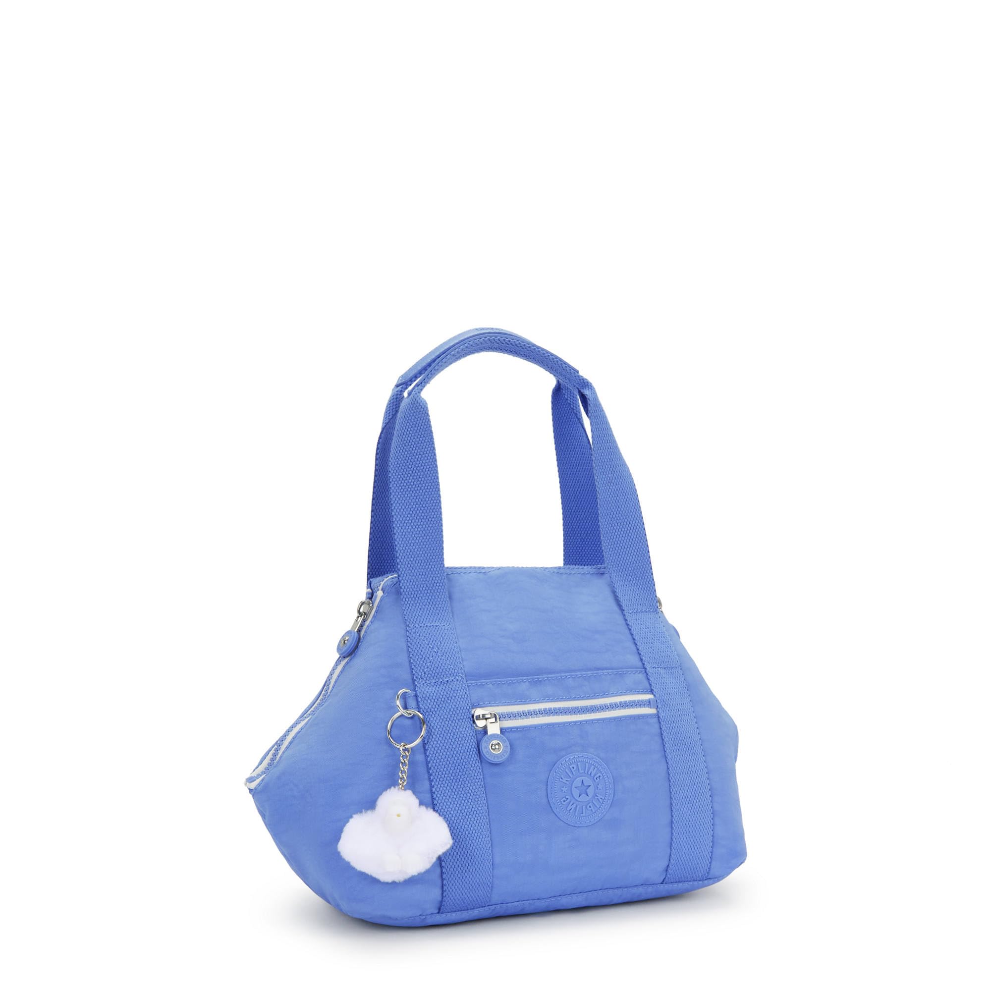 Kipling Women's Art Mini Tote Bag, Lightweight Small Weekender, Travel Handbag, Nocturnal Grey