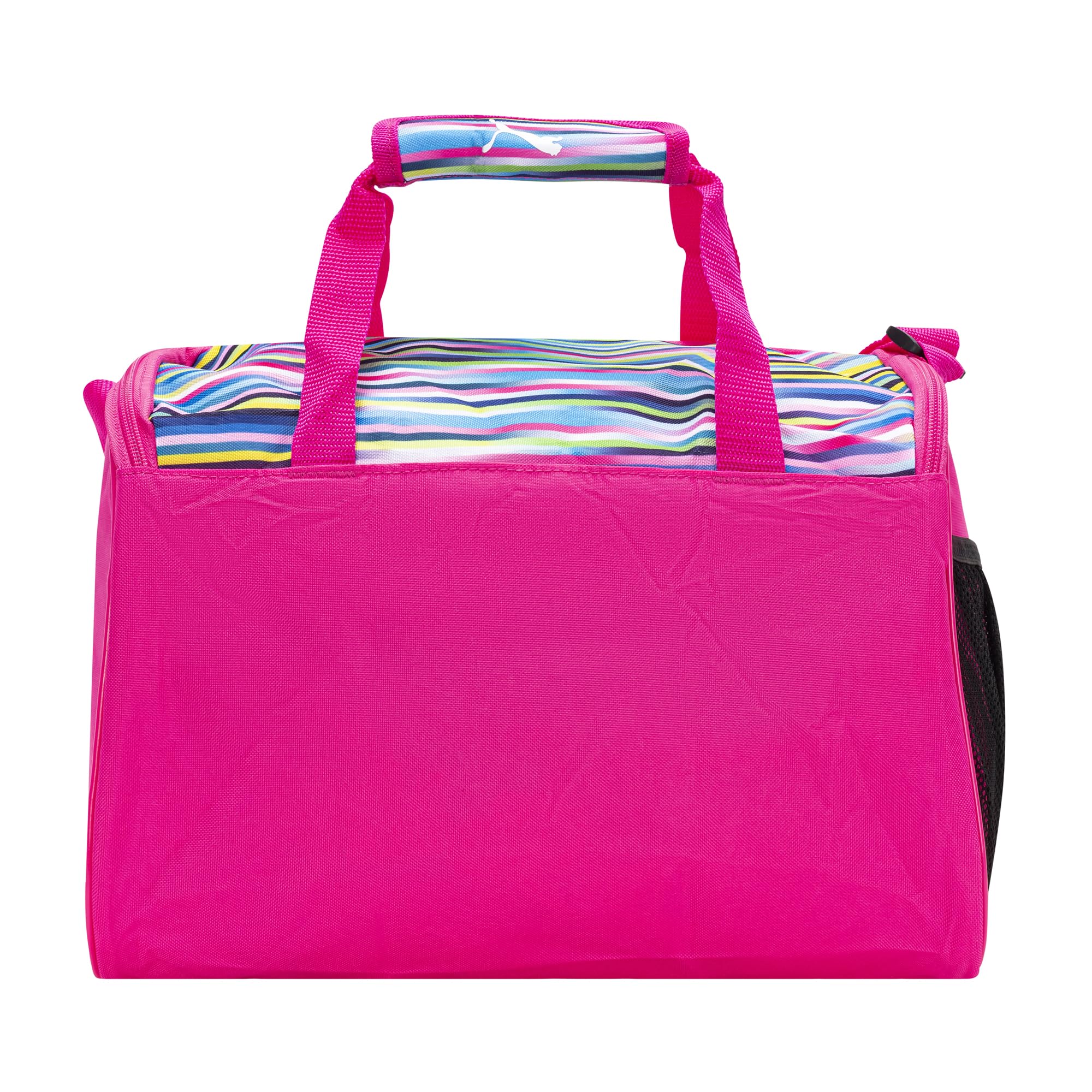 PUMA unisex child Evercat Transformation Jr duffel bags, Pink/Multi, One Size US
