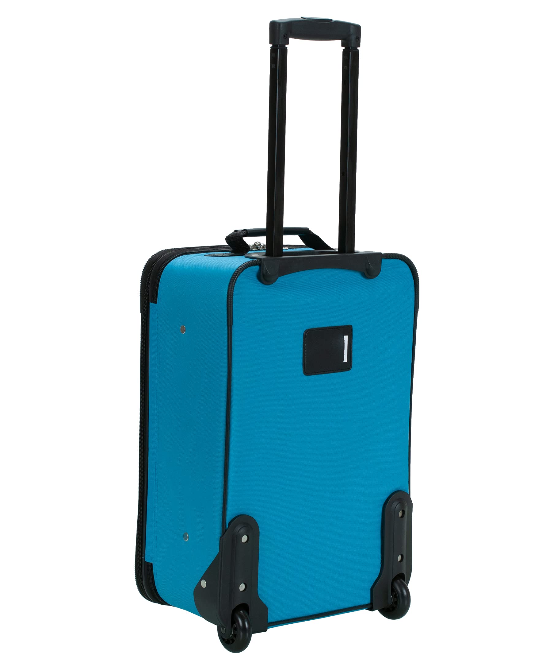Rockland Fashion Softside Upright Luggage Set, Turquoise, 2-Piece (14/19)