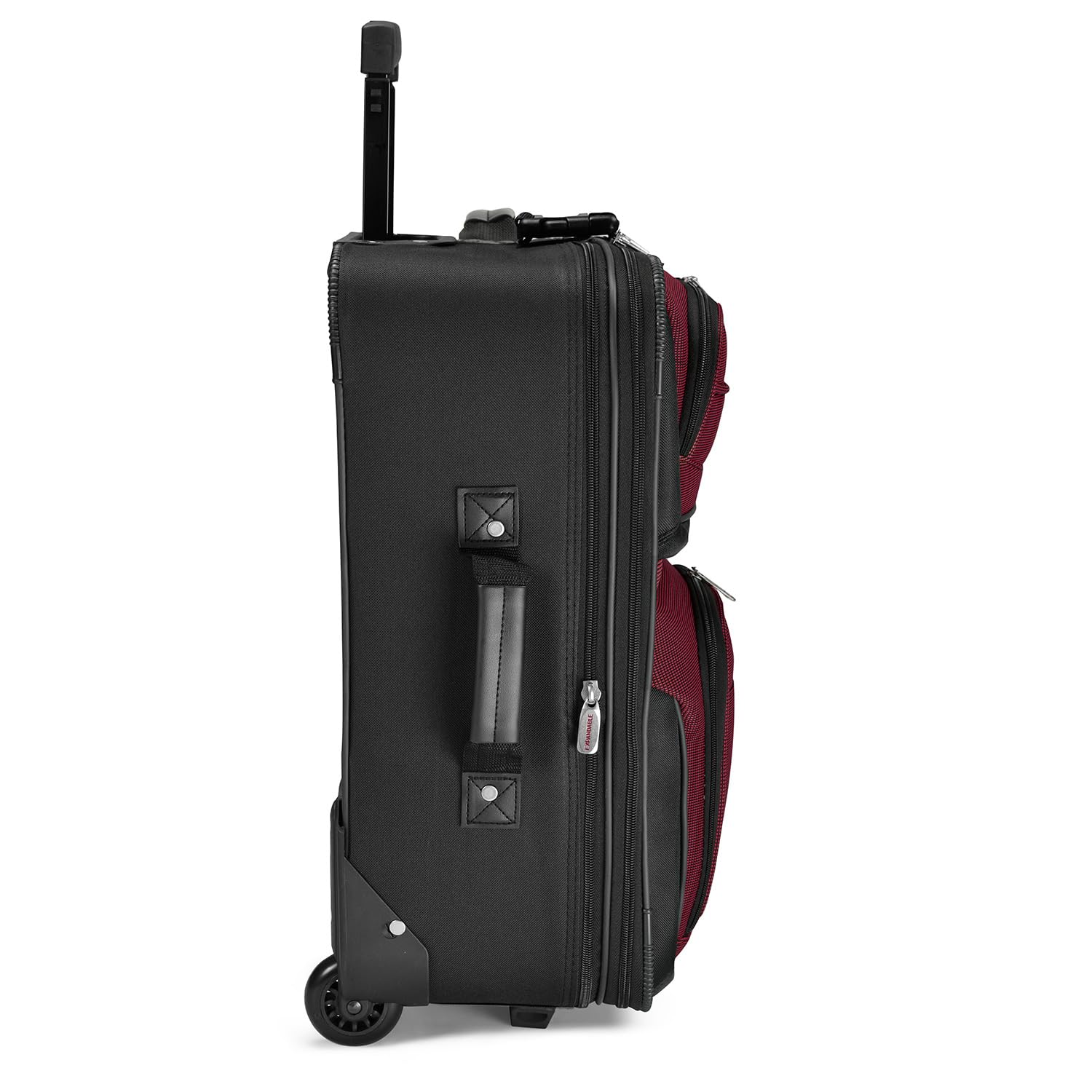 Travel Select Unisex-Adult Amsterdam Expandable Rolling Upright Luggage, Burgundy, Carry-on 21-Inch