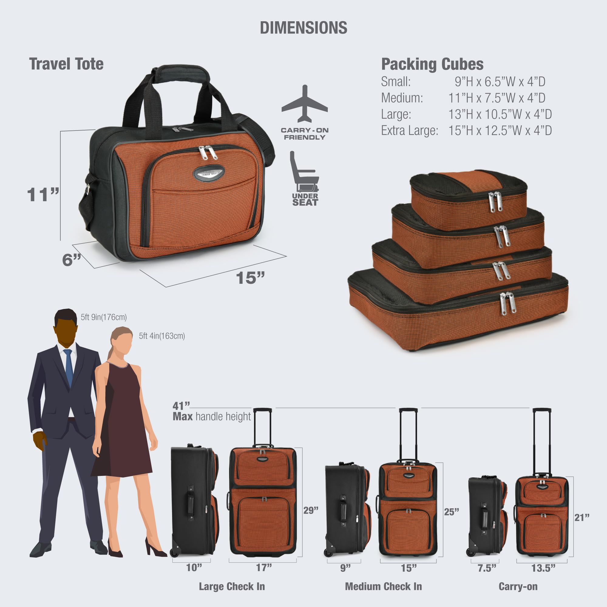 Travel Select Unisex-Adult Amsterdam Expandable Rolling Upright Luggage, Burgundy, Carry-on 21-Inch