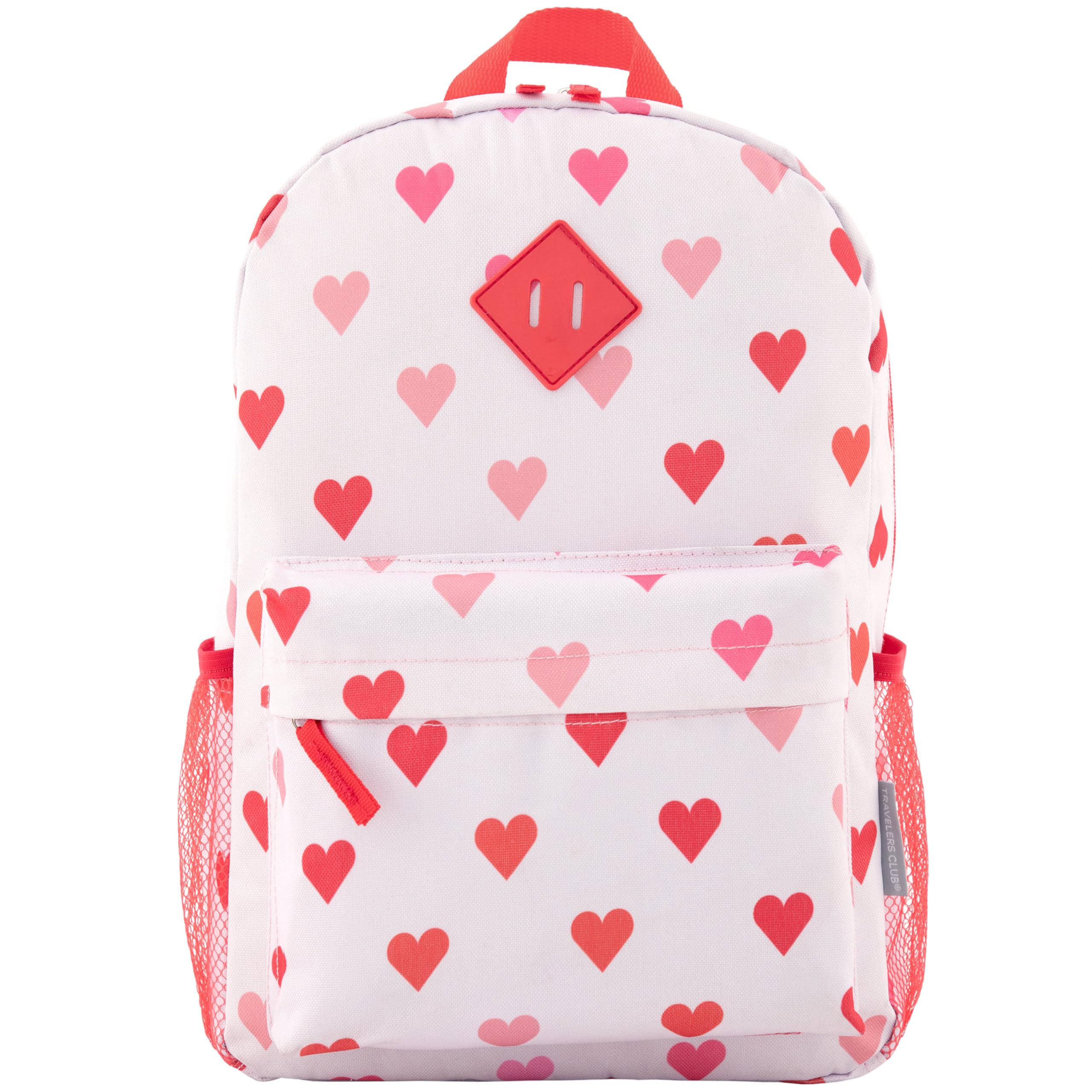 Travelers Club Kids' 5 Piece Luggage Travel Set, Hearts