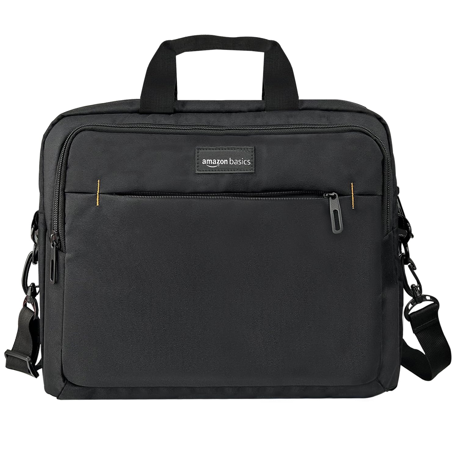 Amazon Basics 15.6-Inch Laptop Computer and Tablet Shoulder Bag Carrying Case, Black