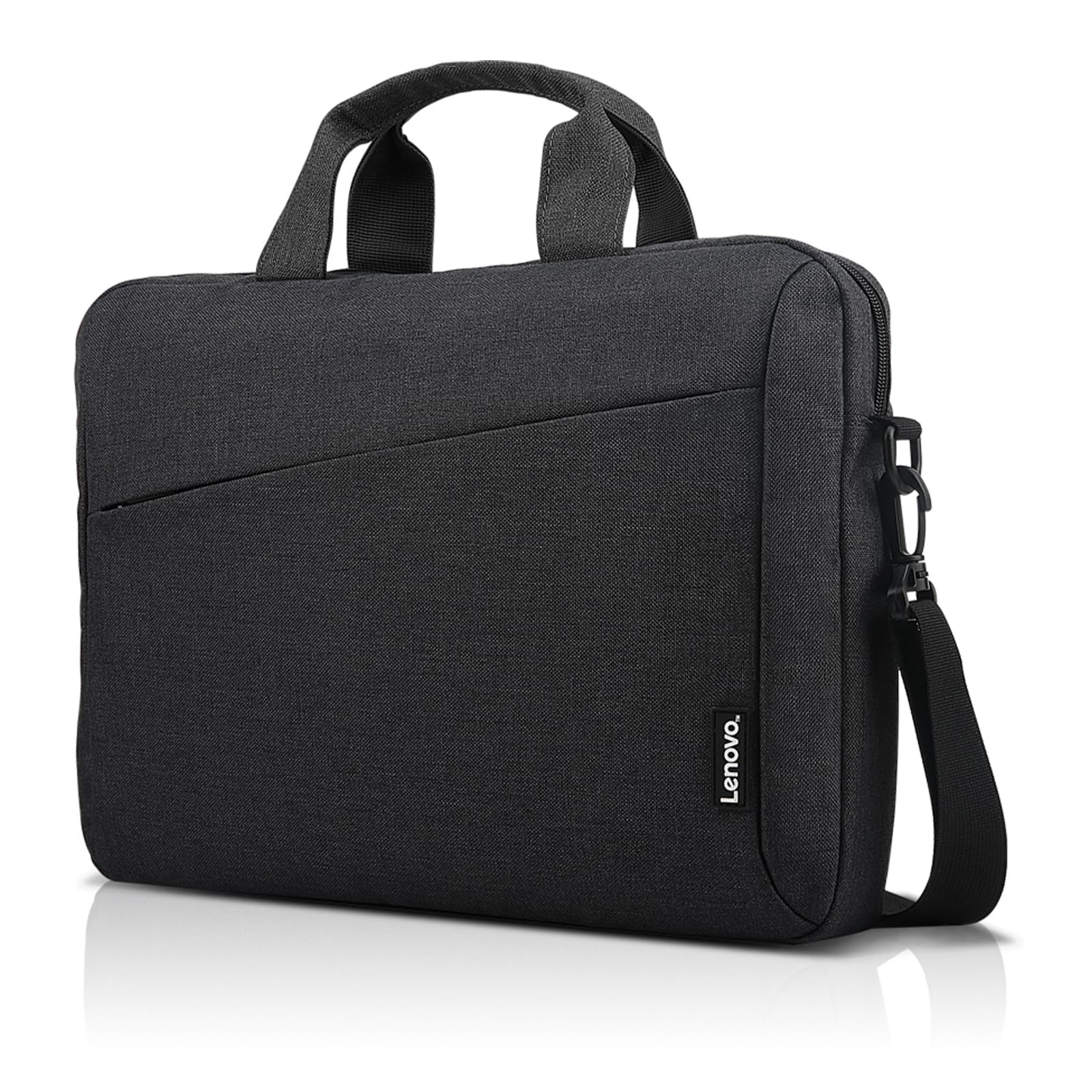 Lenovo Laptop Shoulder Bag T210, Fits up to 17-inch laptop or tablet, Sleek Design, Durable and Water-Repellent Fabric, GX41K07198, Black