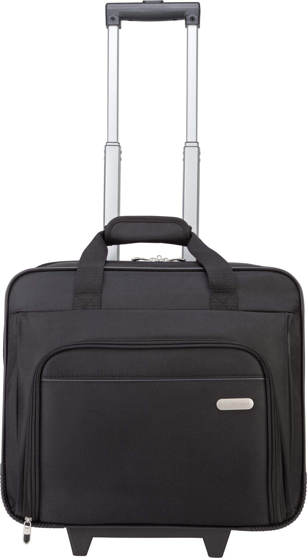 Targus Metro Rolling Laptop Case Bag for Business Commuter with Durable Water Resistant, Expandable Compartments, Trolley Strap, Padded Protection fits up to 16-Inch Notebook Screen, Black (TBR003US)