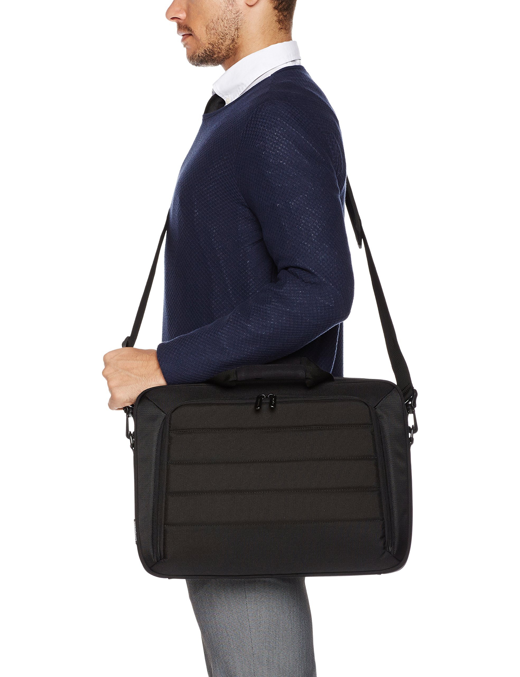 Amazon Basics 17.3 Inch Laptop and Tablet Case Shoulder Bag, Black