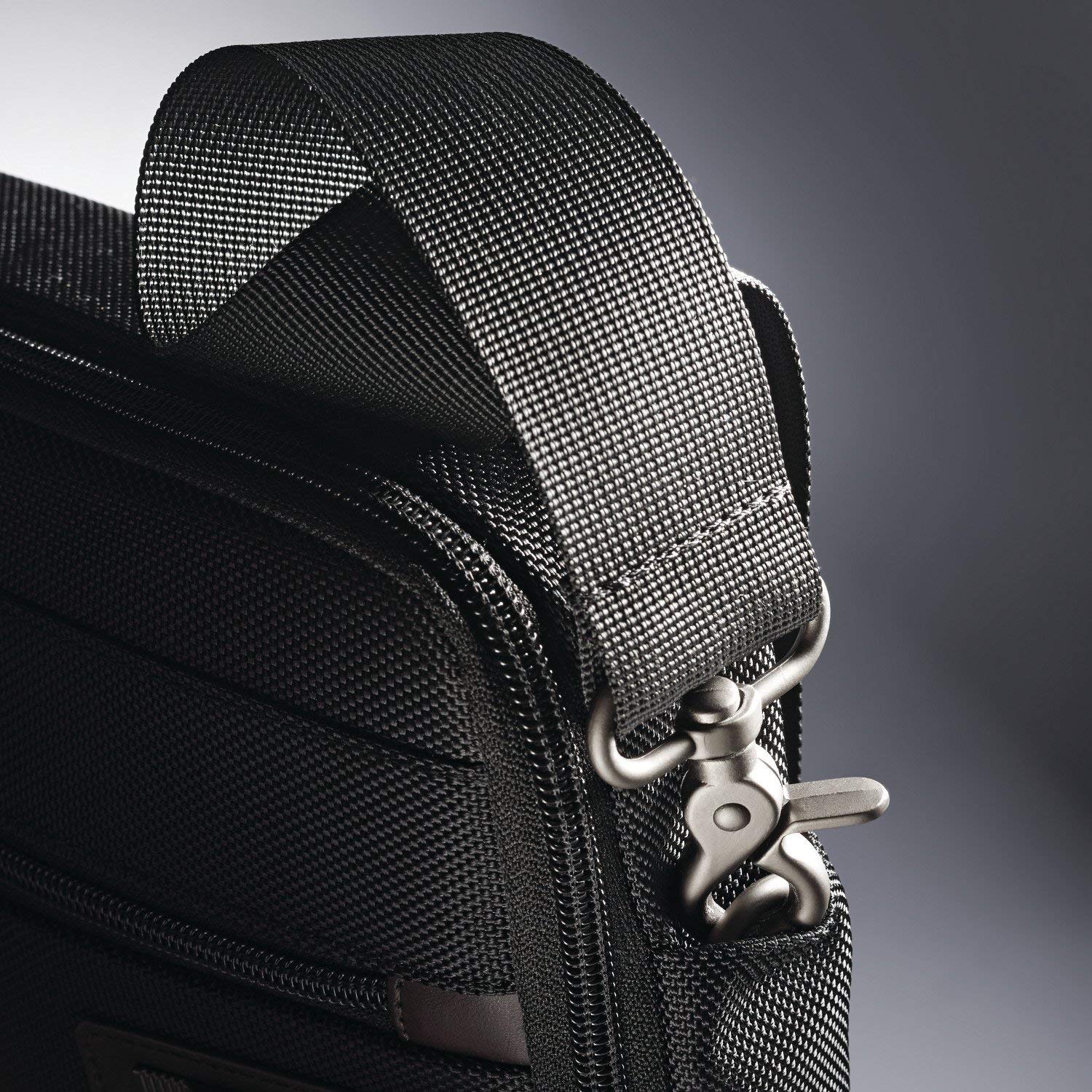 Samsonite Kombi Slim Briefcase, Black/Brown, One Size