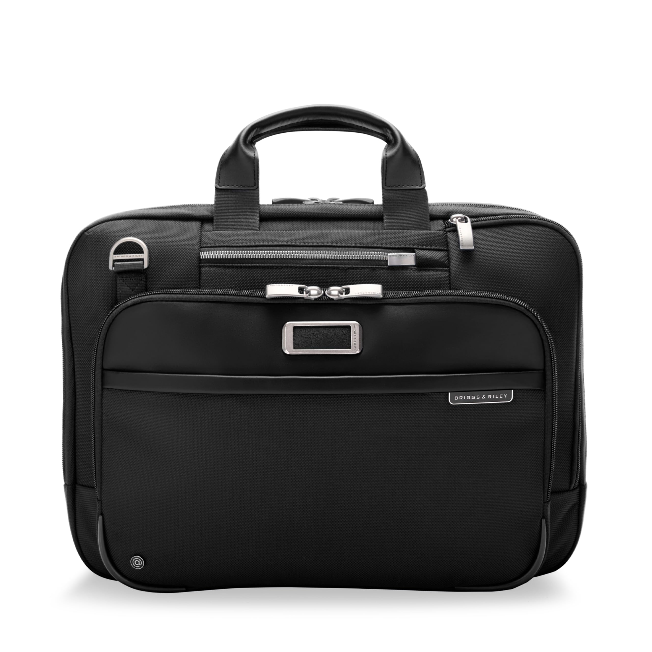 Briggs & Riley @ Work Rolling Briefcase, Black, Medium