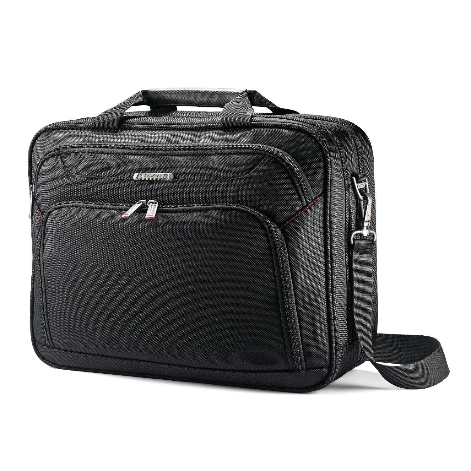 Samsonite Xenon 3.0 Gusset Check-Point Friendly Tech Locker Brief, Black, Single