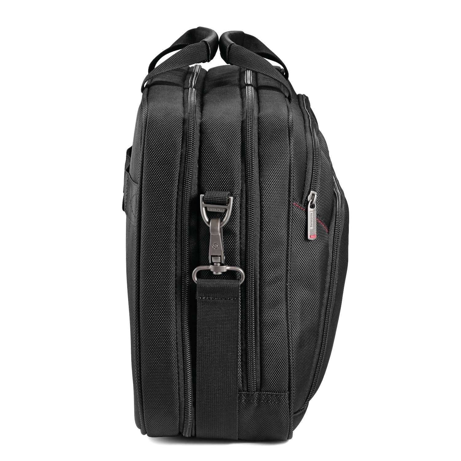 Samsonite Xenon 3.0 Gusset Check-Point Friendly Tech Locker Brief, Black, Single