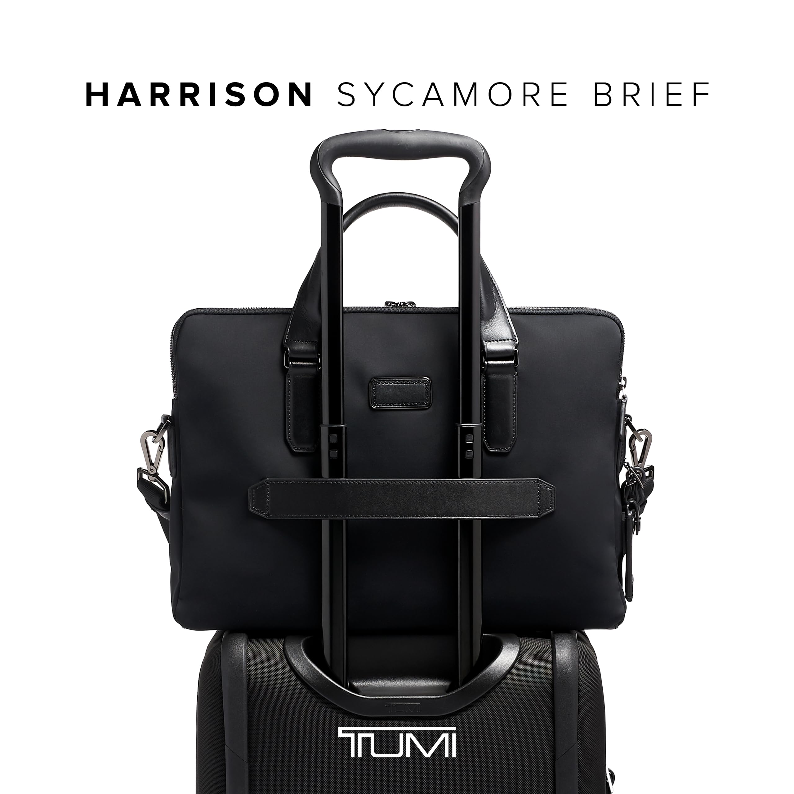 TUMI - Harrison Sycamore Slim Top Zip Briefcase - 15 Inch Computer Bag for Women - Black