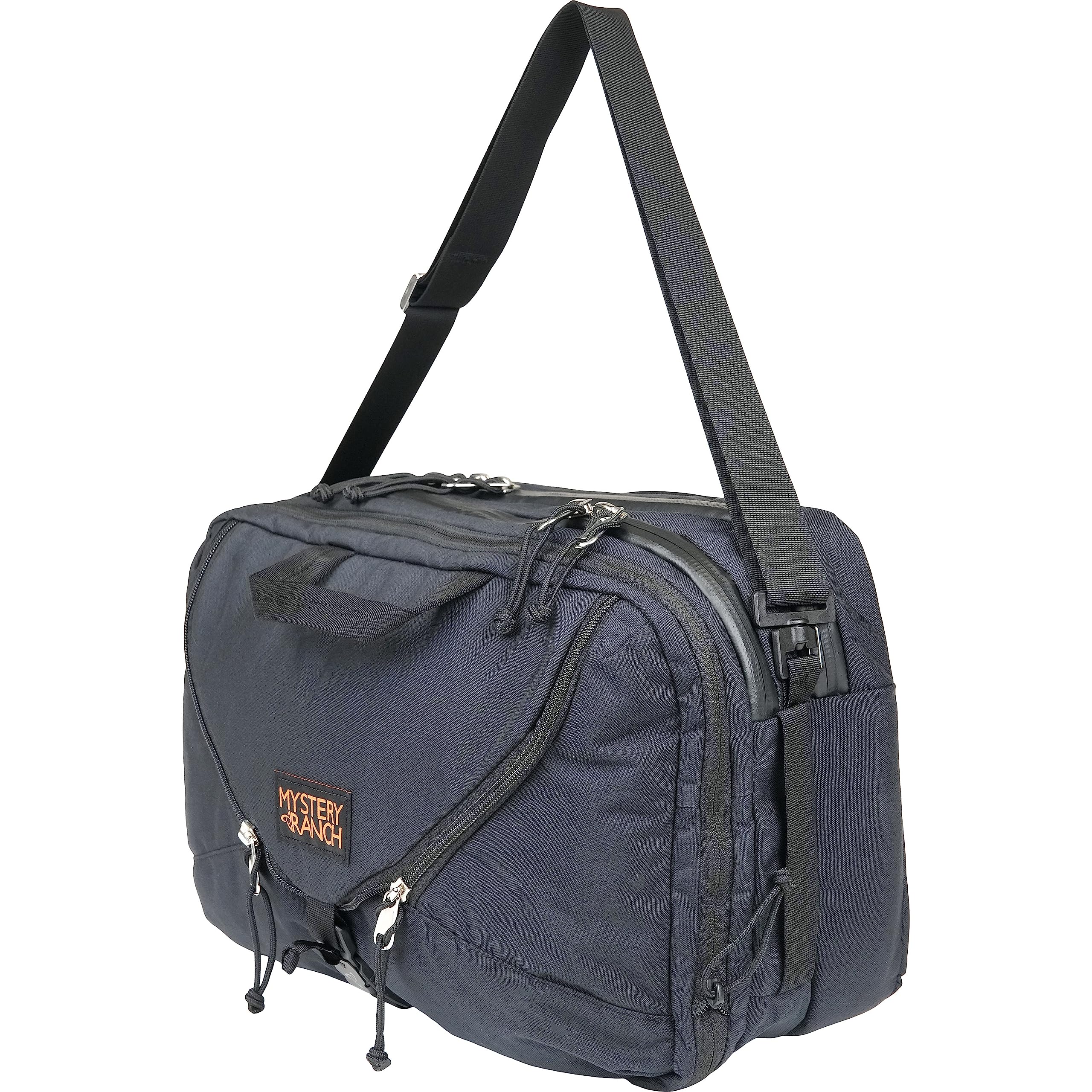 Mystery Ranch 3 Way Briefcase - Carry as Tote, Backpack and Shoulder Bag, Waxed Wood, 22L