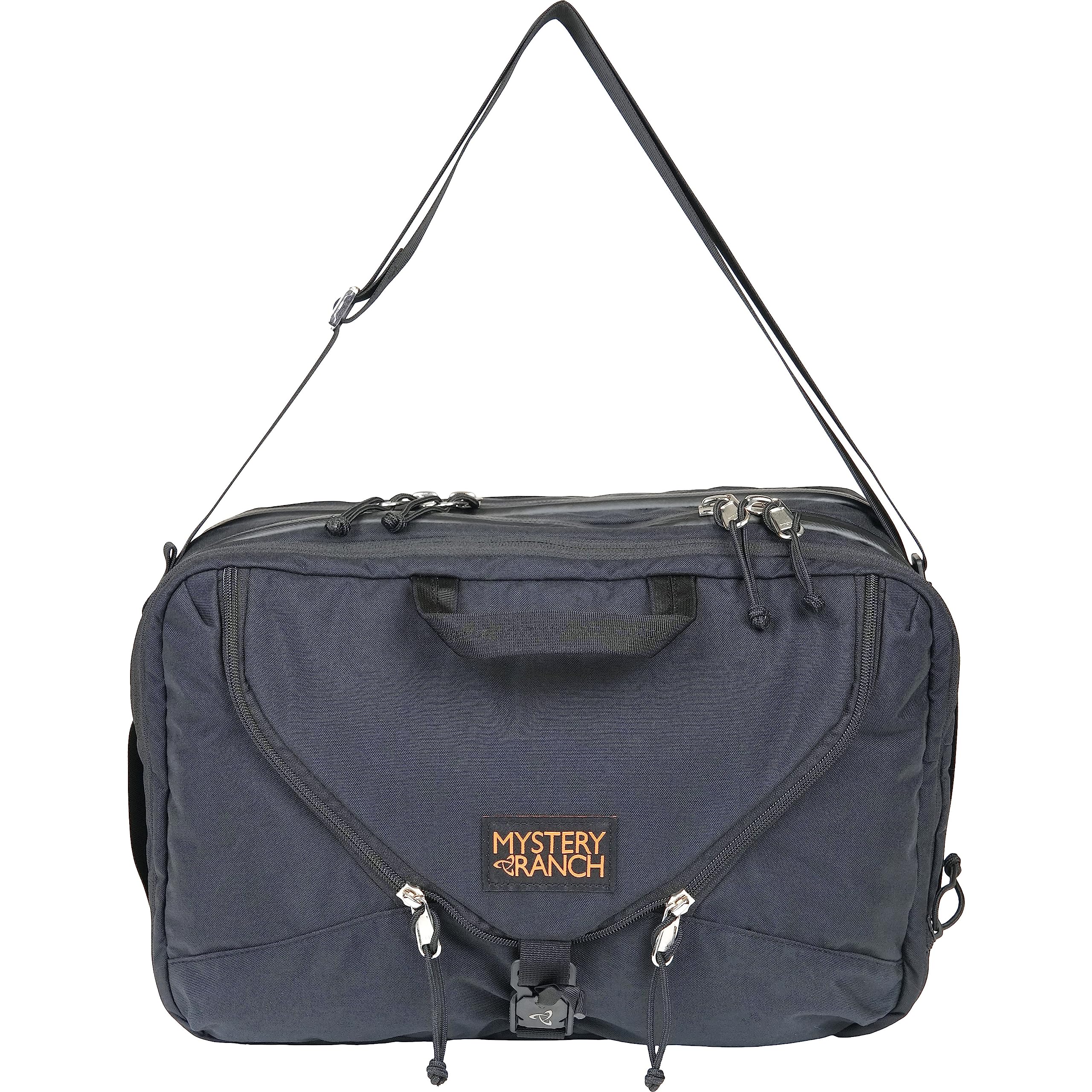 Mystery Ranch 3 Way Briefcase - Carry as Tote, Backpack and Shoulder Bag, Waxed Wood, 22L