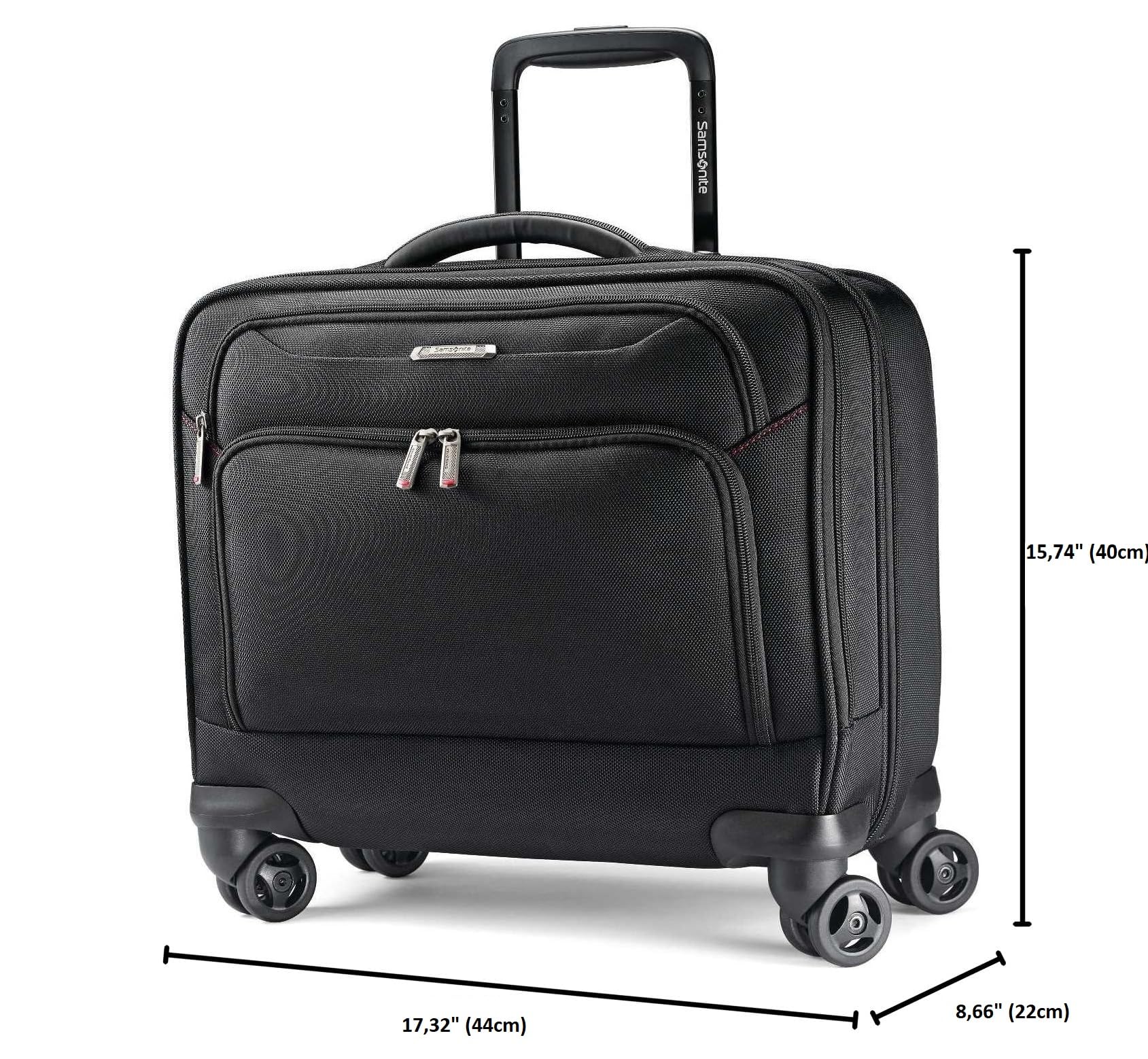 Samsonite Xenon 3.0 Spinner Mobile Office, Black, One Size
