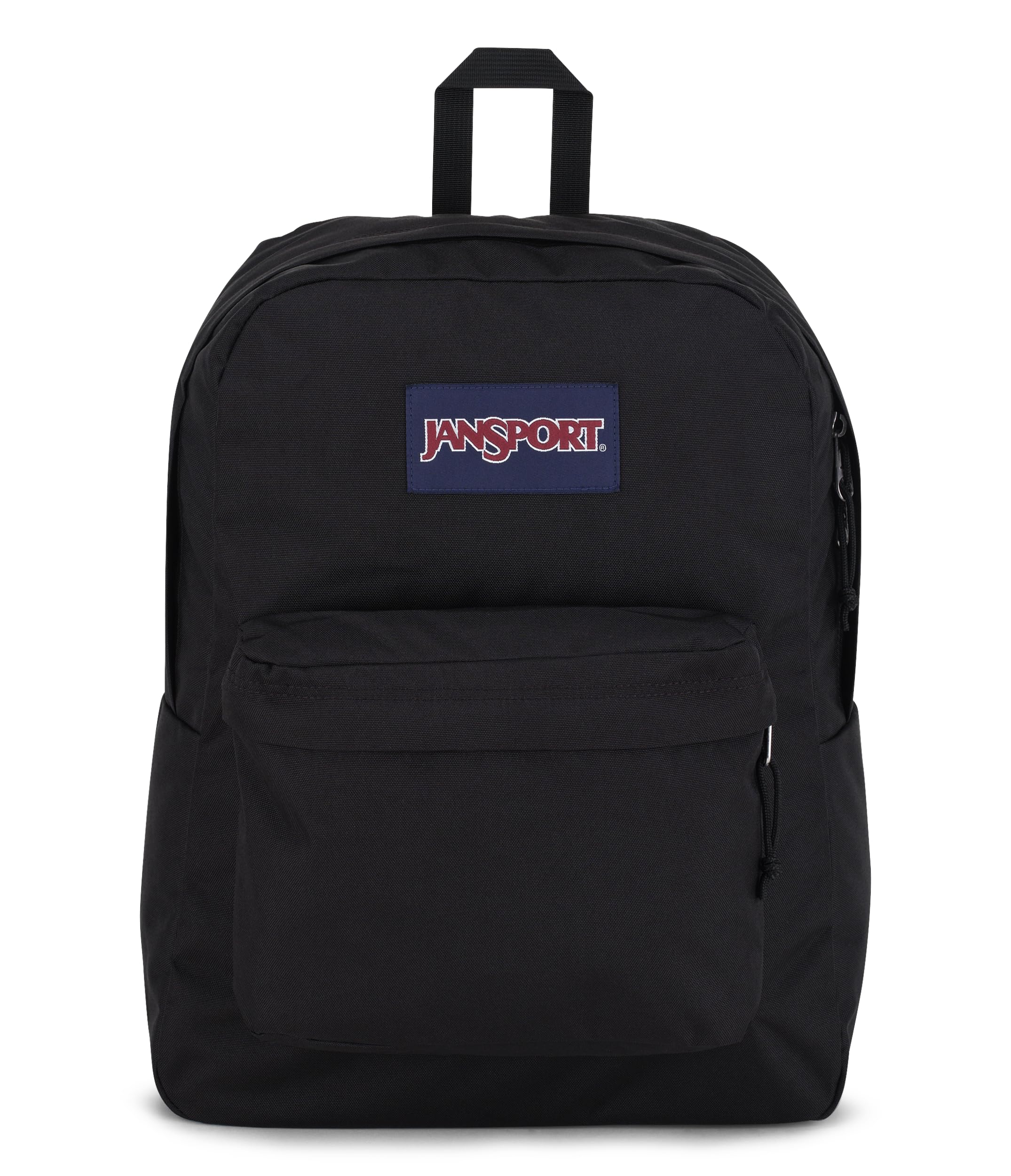 JanSport SuperBreak One School Backpack for Girls, Boys, Black - Durable, Lightweight Bookbag for Teens with 1 Main Compartment, Front Utility Pocket with Built-in Organizer - Premium Backpack