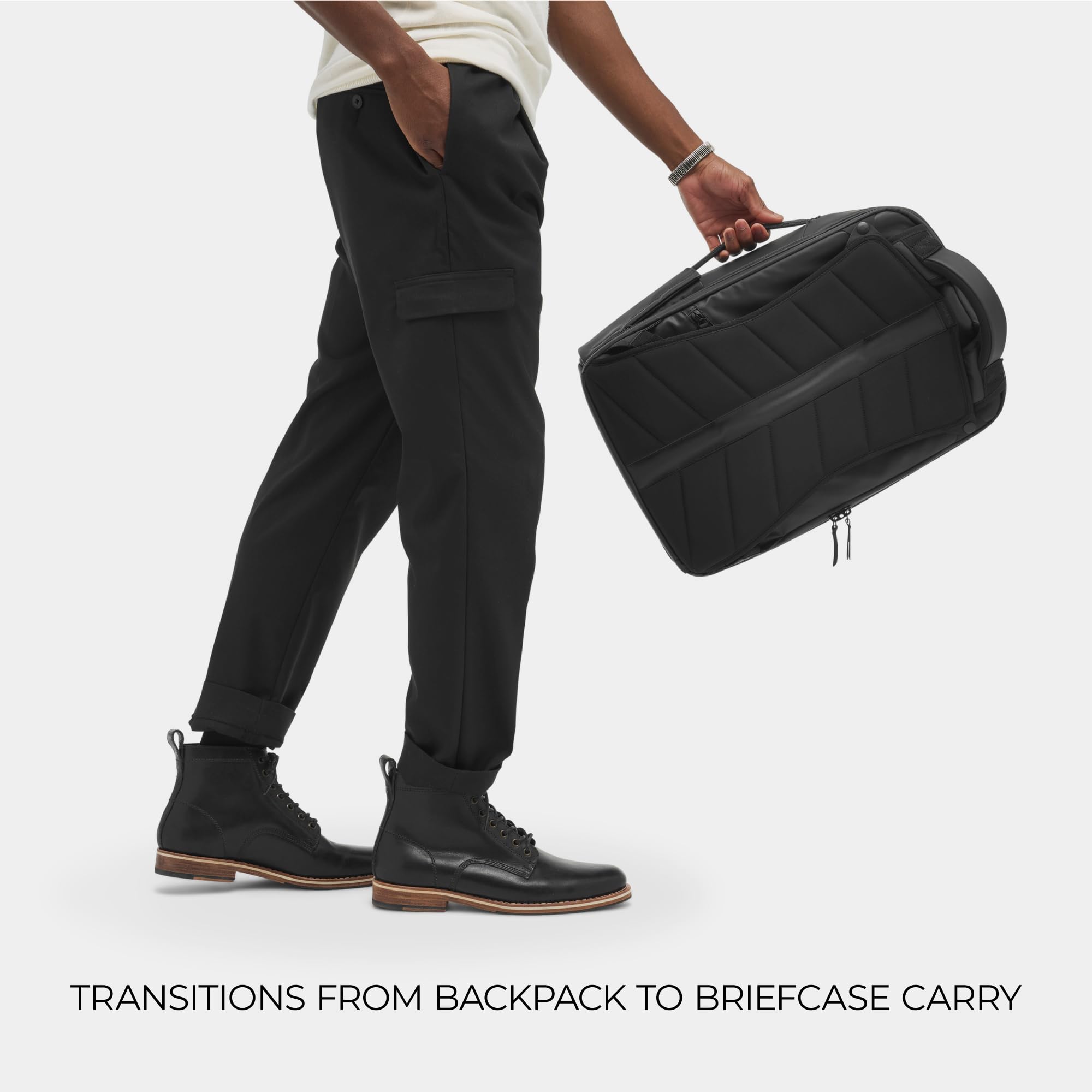 NOMATIC Travel Pack- Black Water Resistant Anti-Theft 30L Flight Approved Carry on Laptop Bag Computer Backpack