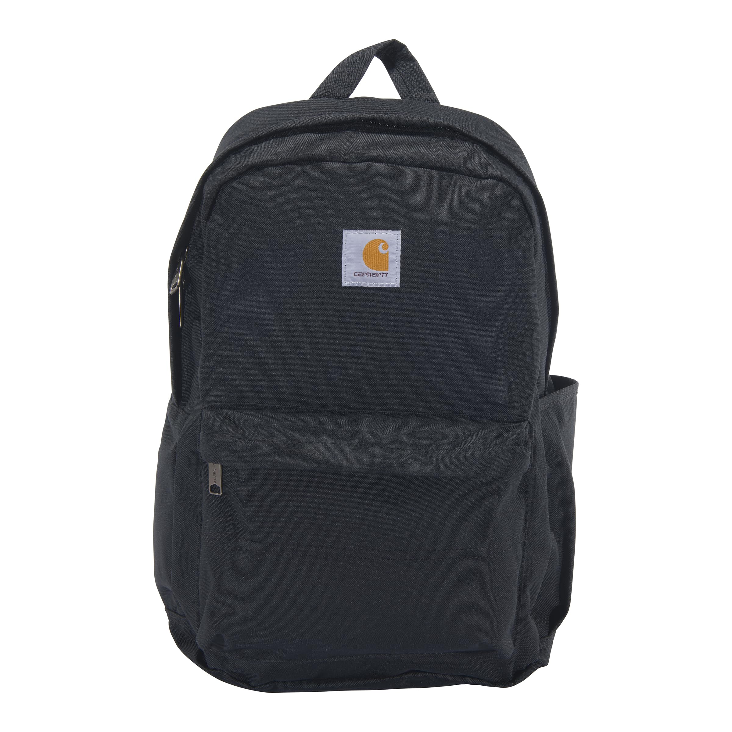 Carhartt Unisex Adult Essentials Backpack with 15-Inch Laptop Sleeve for Travel, Work and School, Black, One Size