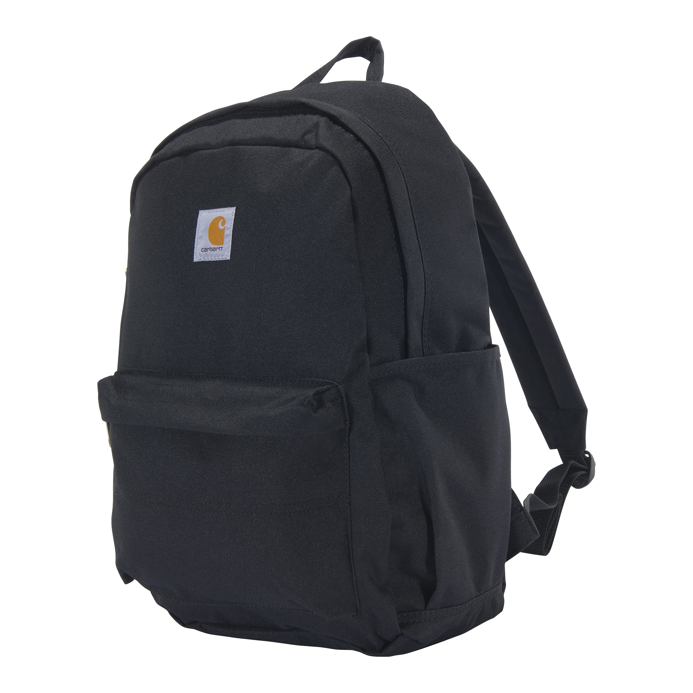Carhartt Unisex Adult Essentials Backpack with 15-Inch Laptop Sleeve for Travel, Work and School, Black, One Size