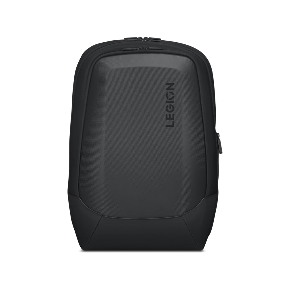 Lenovo Legion 17" Armored Backpack II, Gaming Laptop Bag, Double-Layered Protection, Dedicated Storage Pockets, GX40V10007, Black