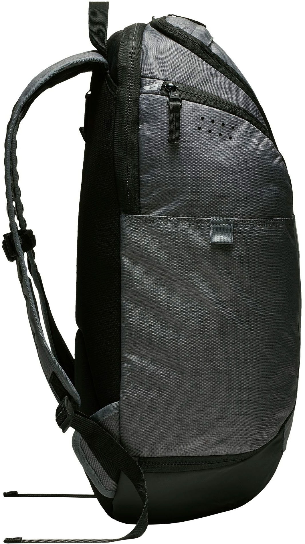 Nike Unisex Hoops Elite Pro Basketball Backpack (Dark Grey/Metallic Cool Grey)