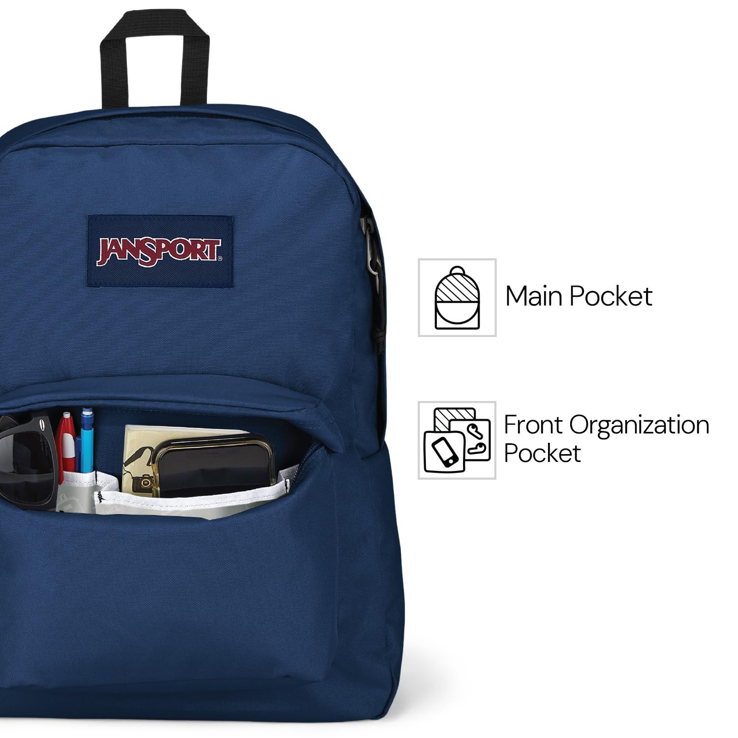 JanSport JS0A4QUE008 Superbreak Plus Black