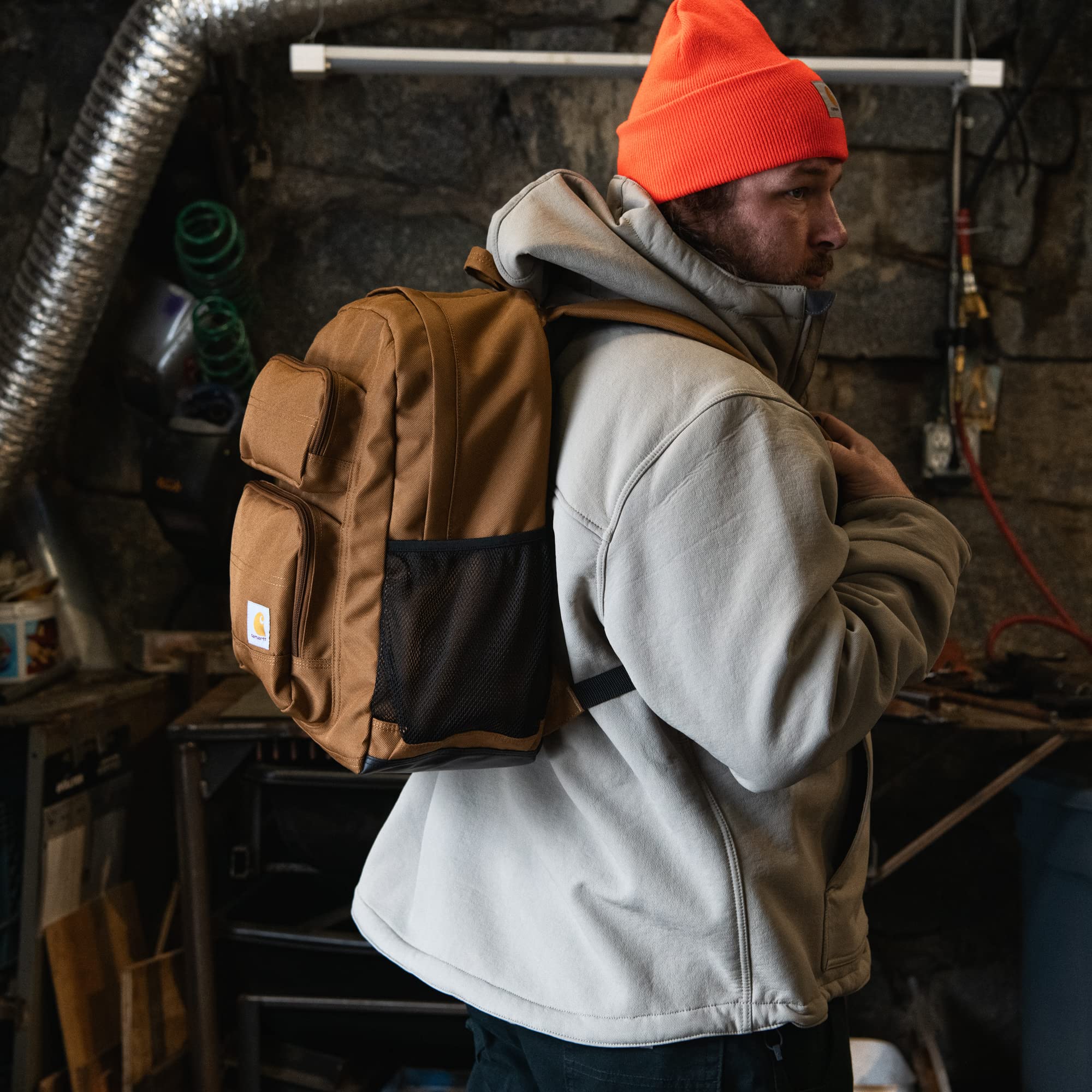 Carhartt 27L Single-Compartment Backpack Black