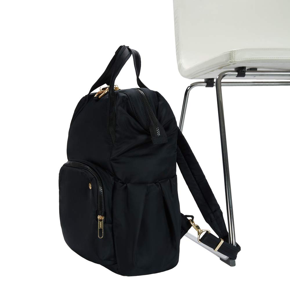 PacSafe Women's Citysafe CX 17L Anti Theft Backpack-Fits 16 inch Laptop, Black, One Size